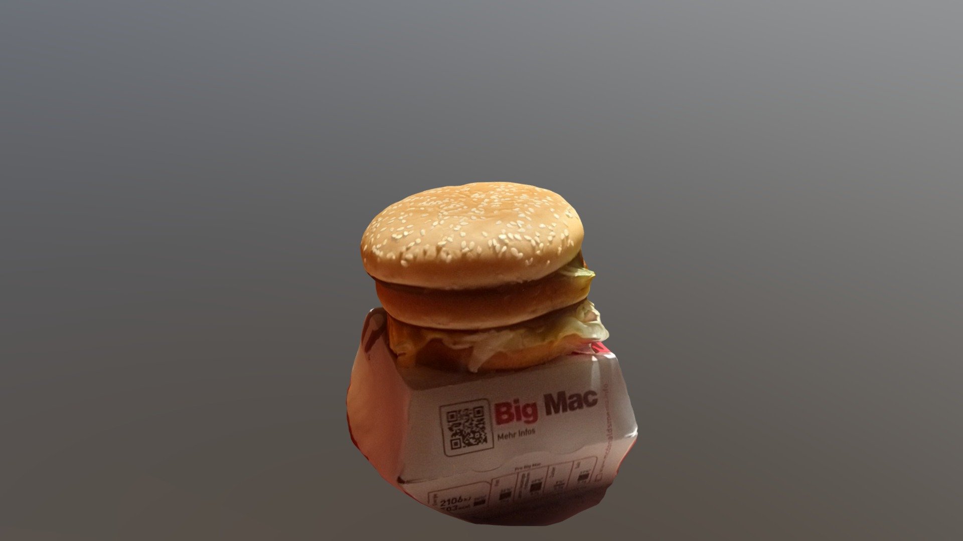 Big Mac - 3D model by Plasmacut (@weissgold) [735e47a] - Sketchfab