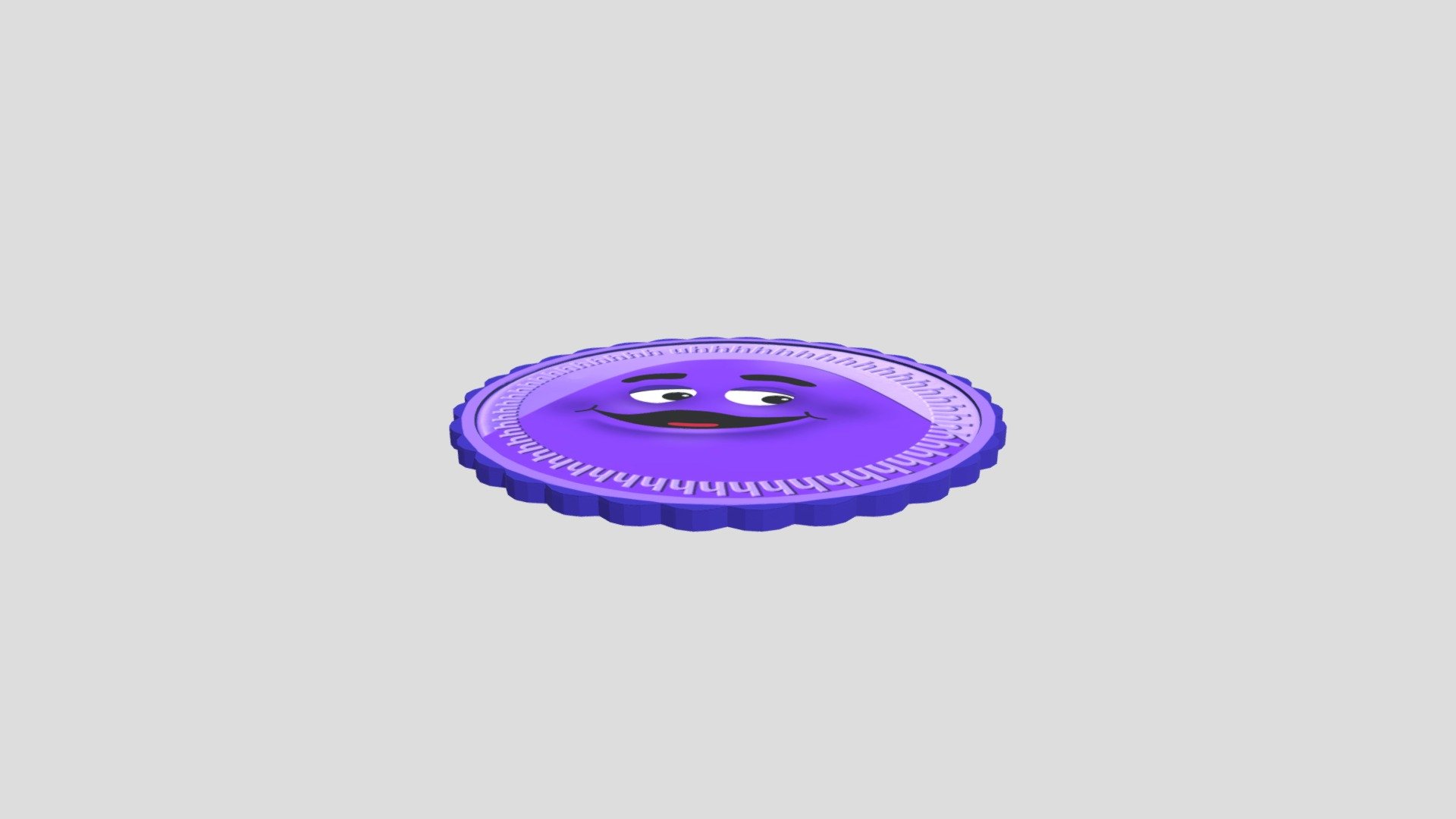 Grimace Coin - 3D model by Odysseus Builder (@Odysseys) [735e90a ...