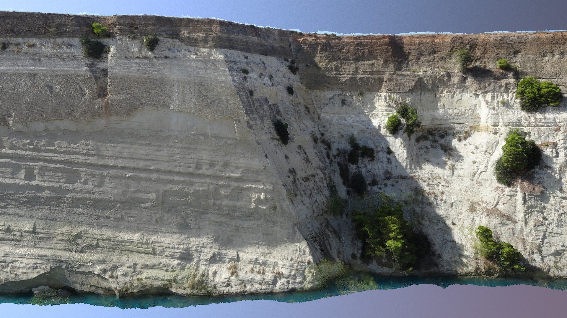 Corinth Canal Fault - 3D model by GeoNico [7360544] - Sketchfab