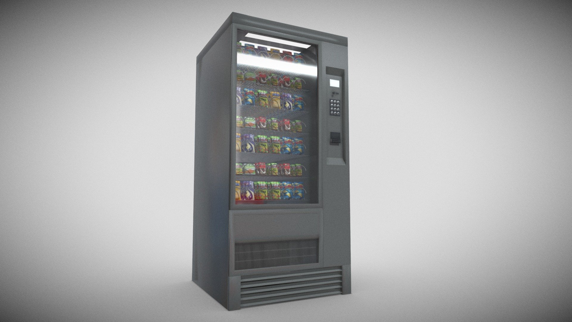 3D Vending Machine model - 3D model by nvere [7360980] - Sketchfab