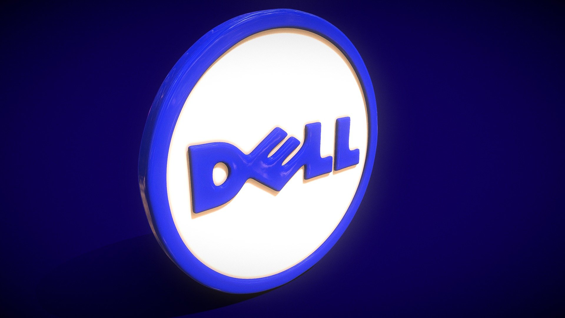 Dell Logo - Buy Royalty Free 3D model by Gabriel Diego (@gabrieldi ...