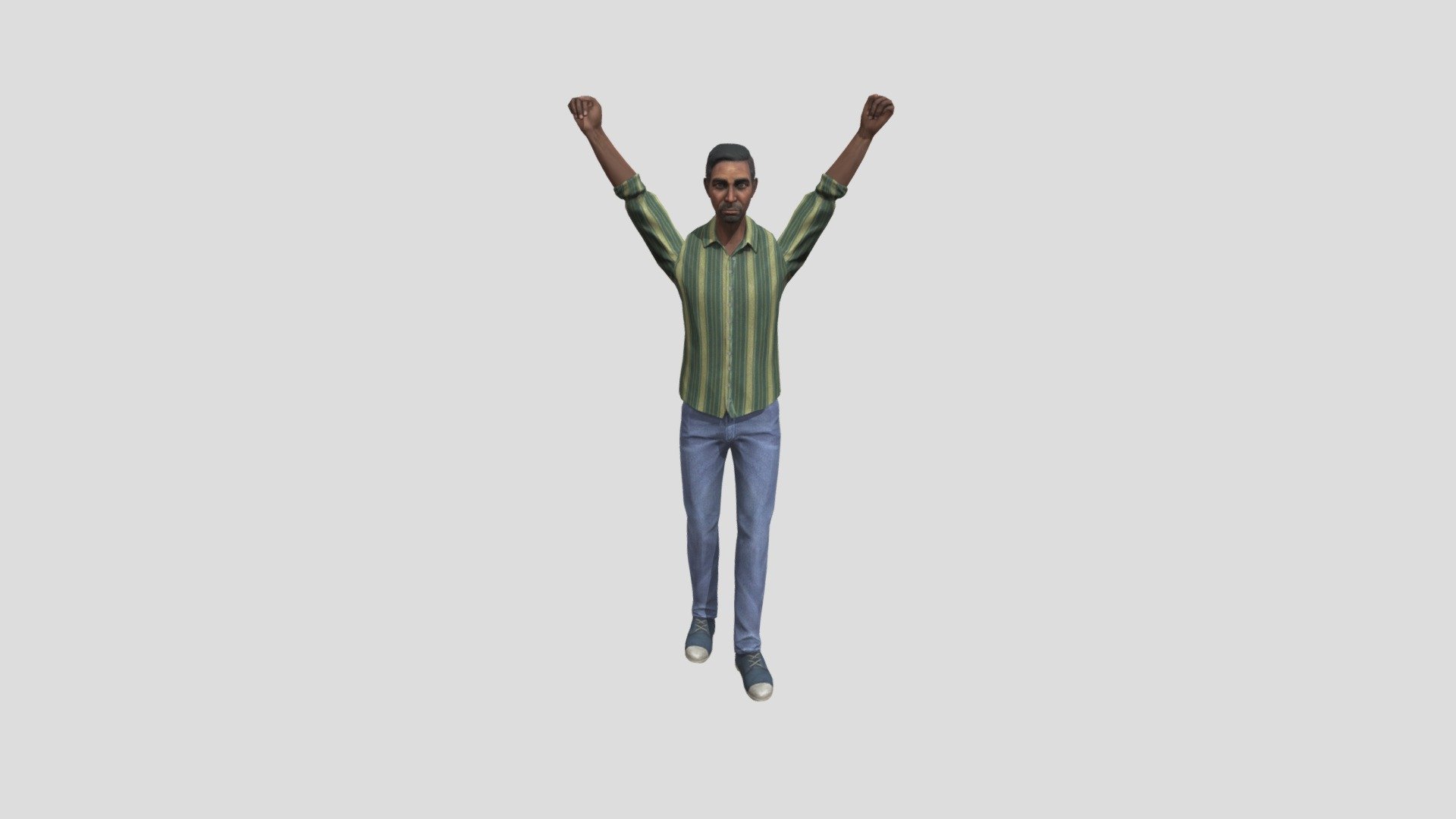 Goat Simulator Payday/Mobile NPC Male 1 - Download Free 3D model by ...