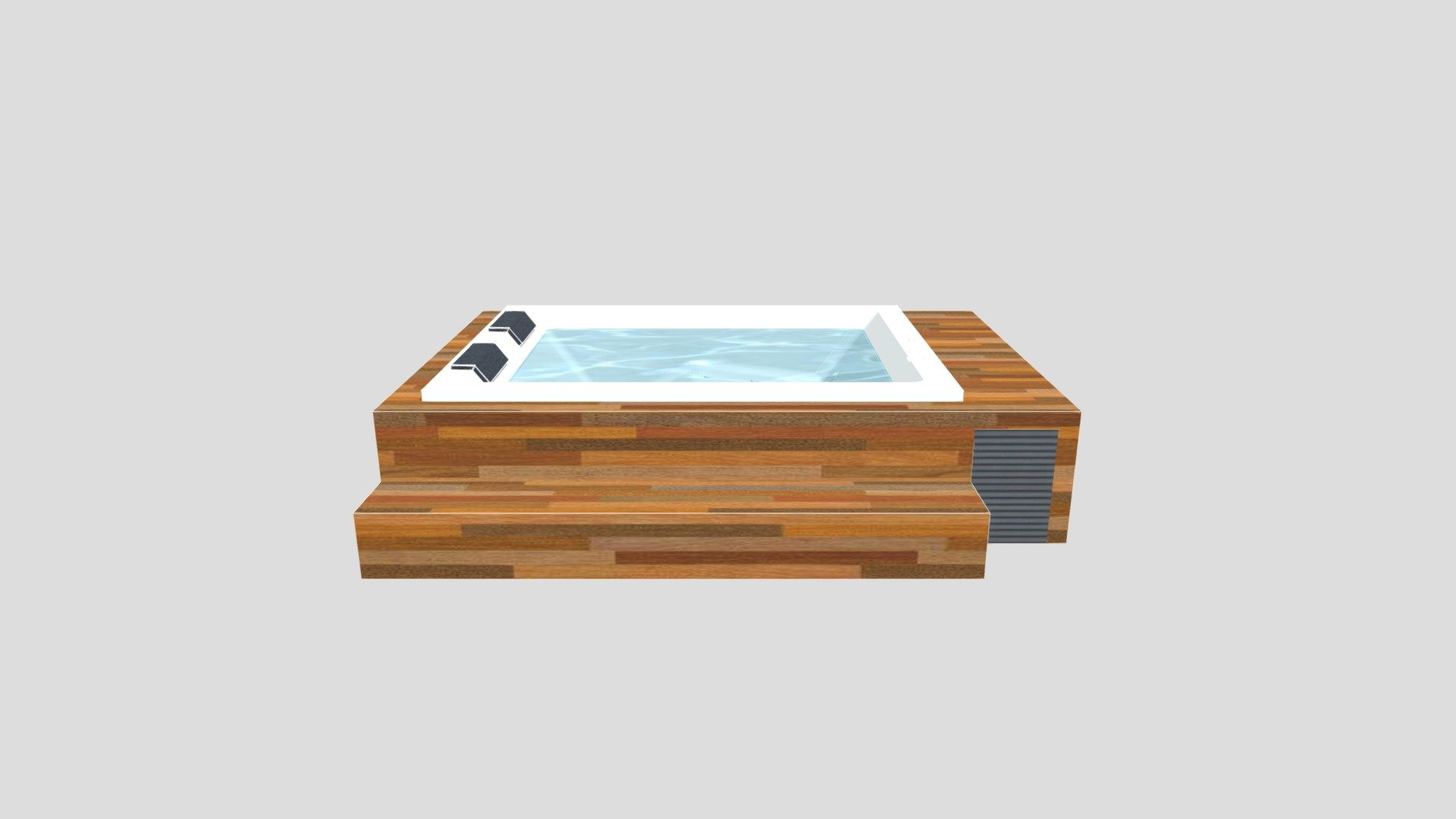 jacuzzi sencillo - 3D model by hidroequipos [7362a1b] - Sketchfab