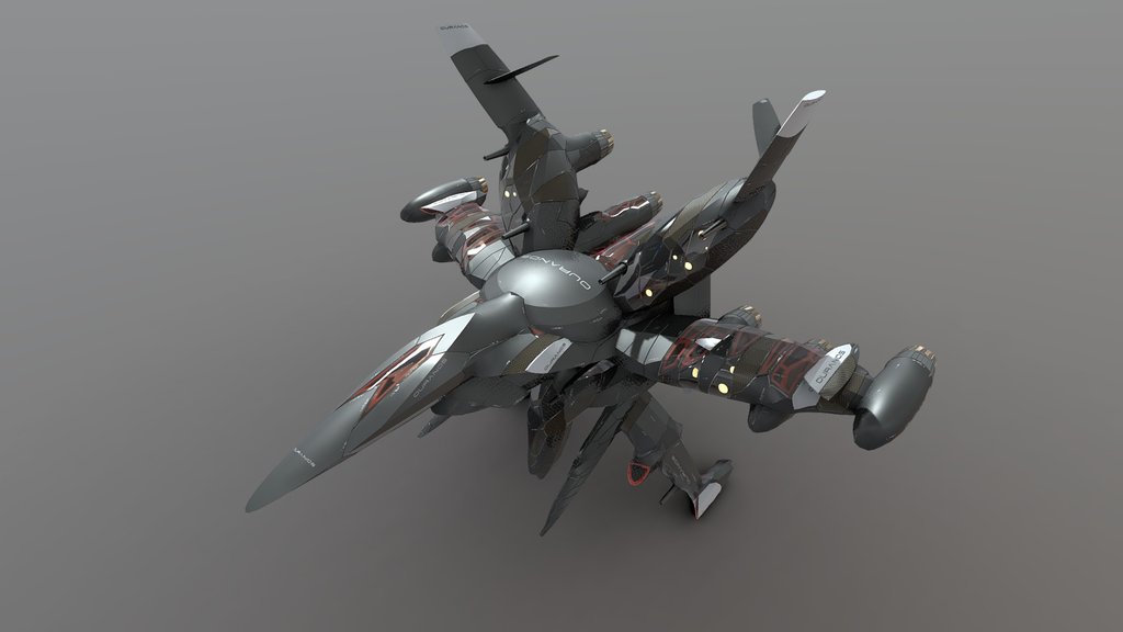 UGSF DRAGOON-PROCEDURAL DESIGN - A 3D model collection by asaito ...
