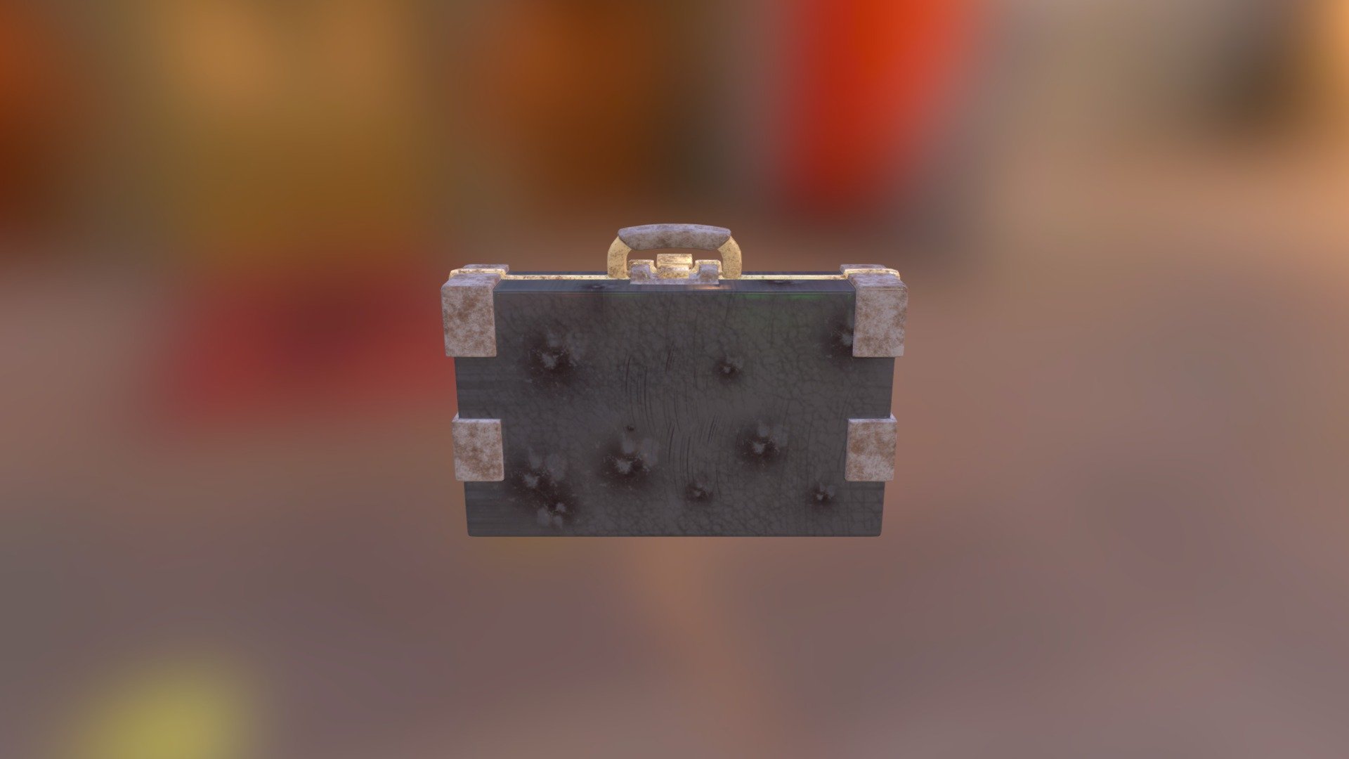 Custom Texture Briefcase - 3D model by brady.chambers [73638c0] - Sketchfab
