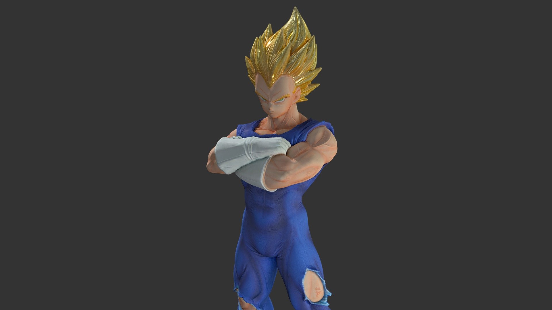 Dragonball Vegeta - Buy Royalty Free 3D model by VRISM [7363a52 ...