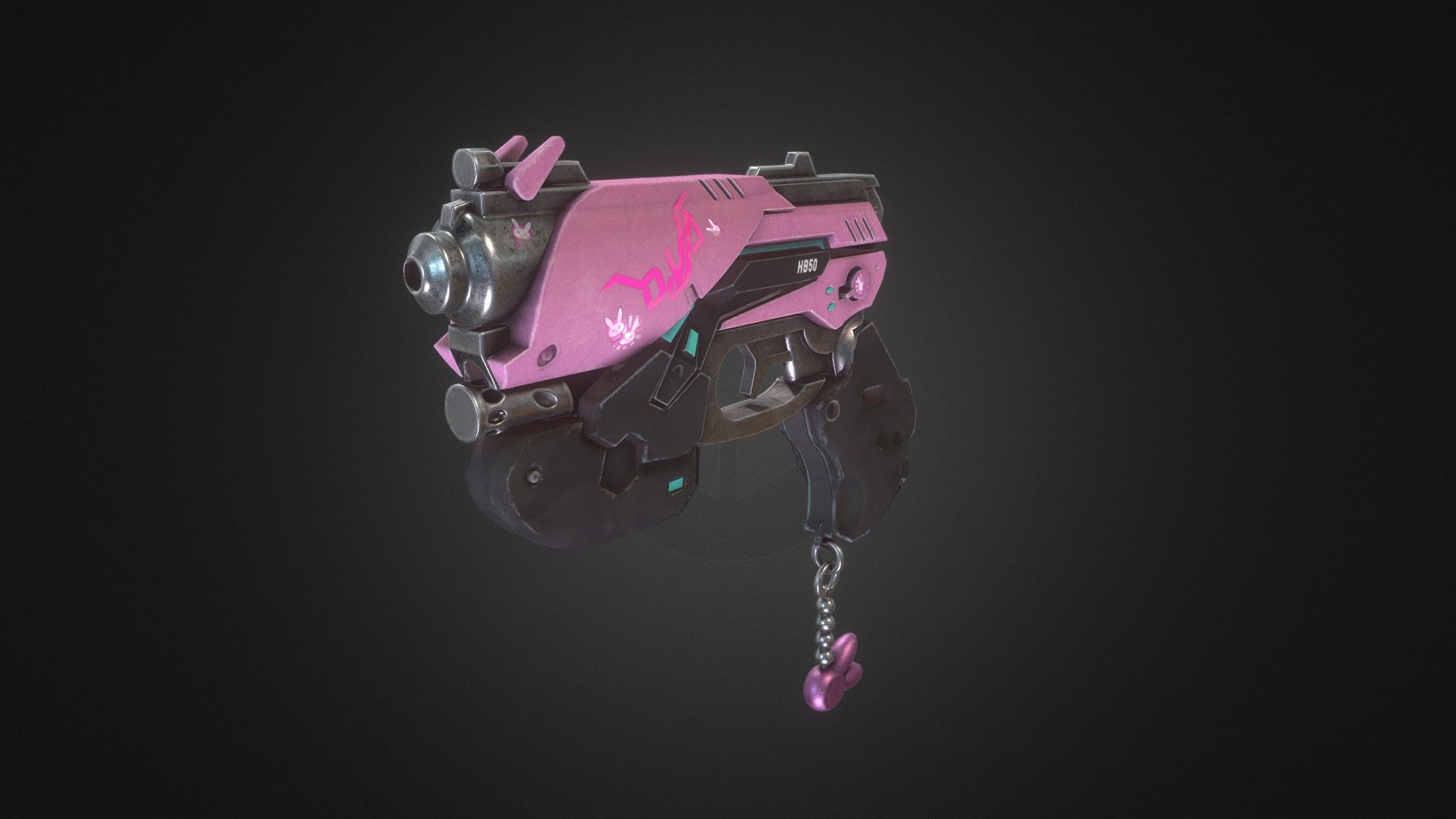 D.VA gun - Download Free 3D model by Hana Soojin E Stoffels ...