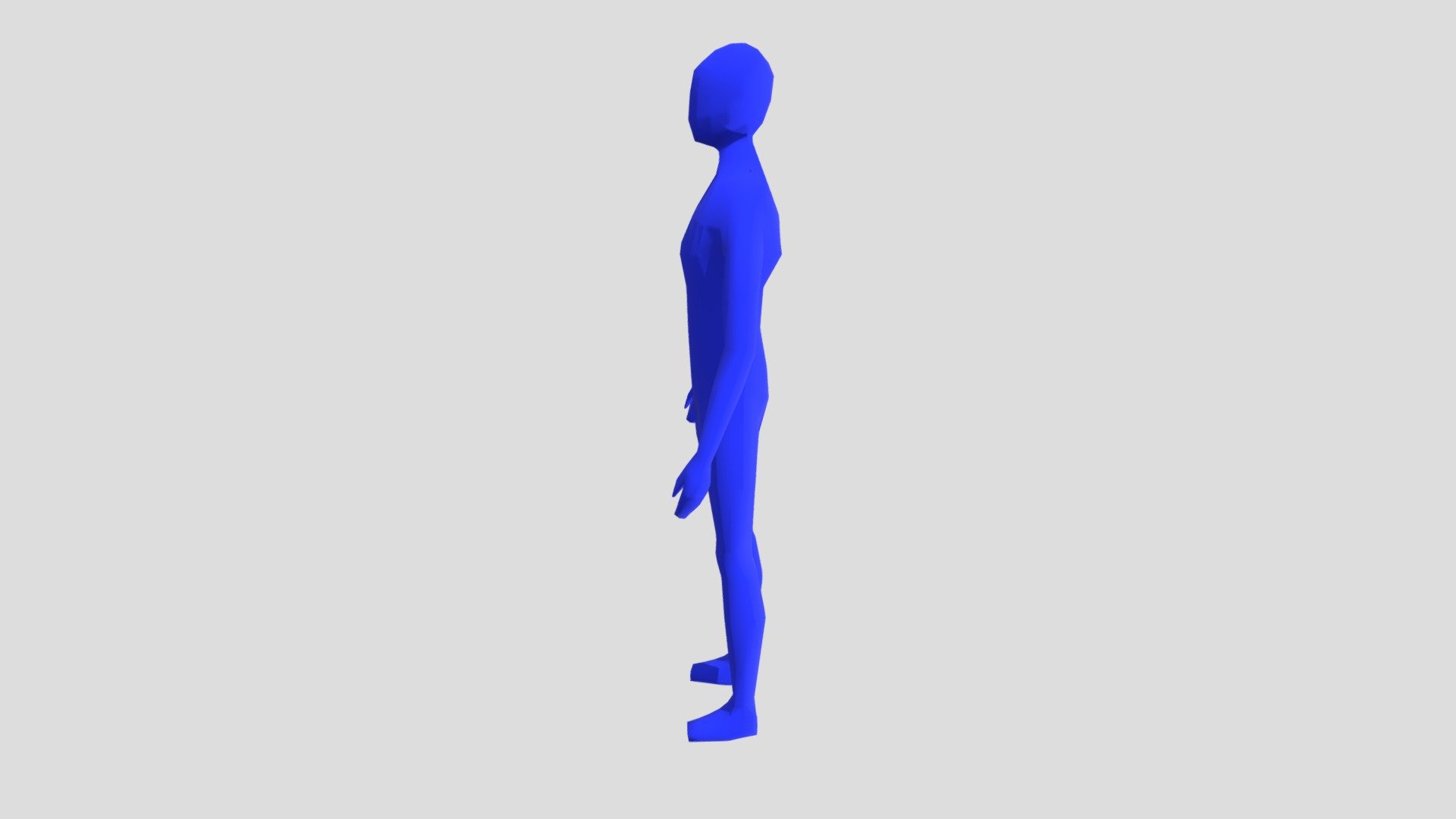 First Modelled body (lowpoly) - Download Free 3D model by lloydish ...