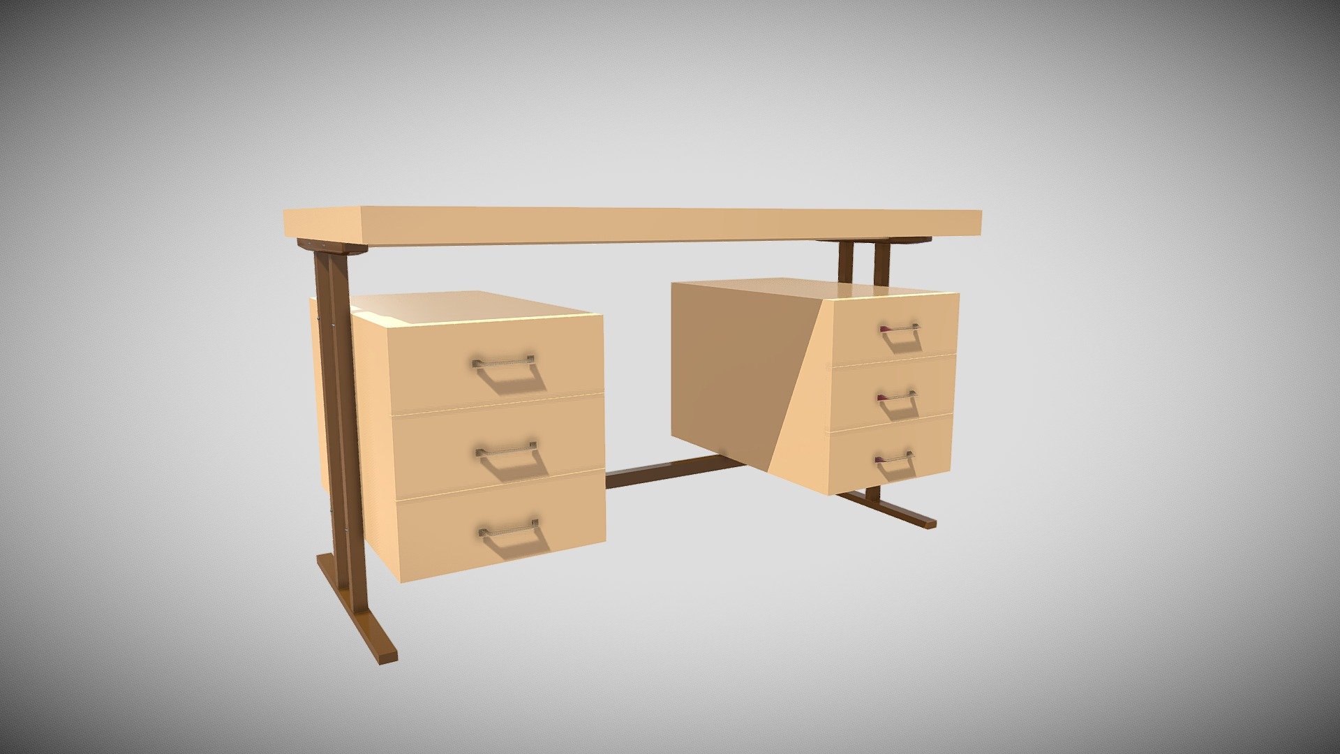 Escritorio - Desk - Download Free 3D model by TutosN (@Tutos_N ...