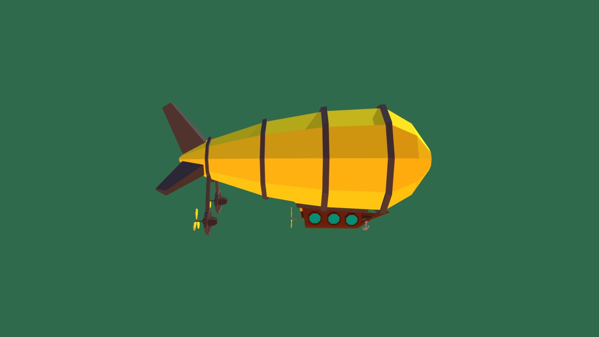 Airshp Model - 3D model by fess94 [7364994] - Sketchfab