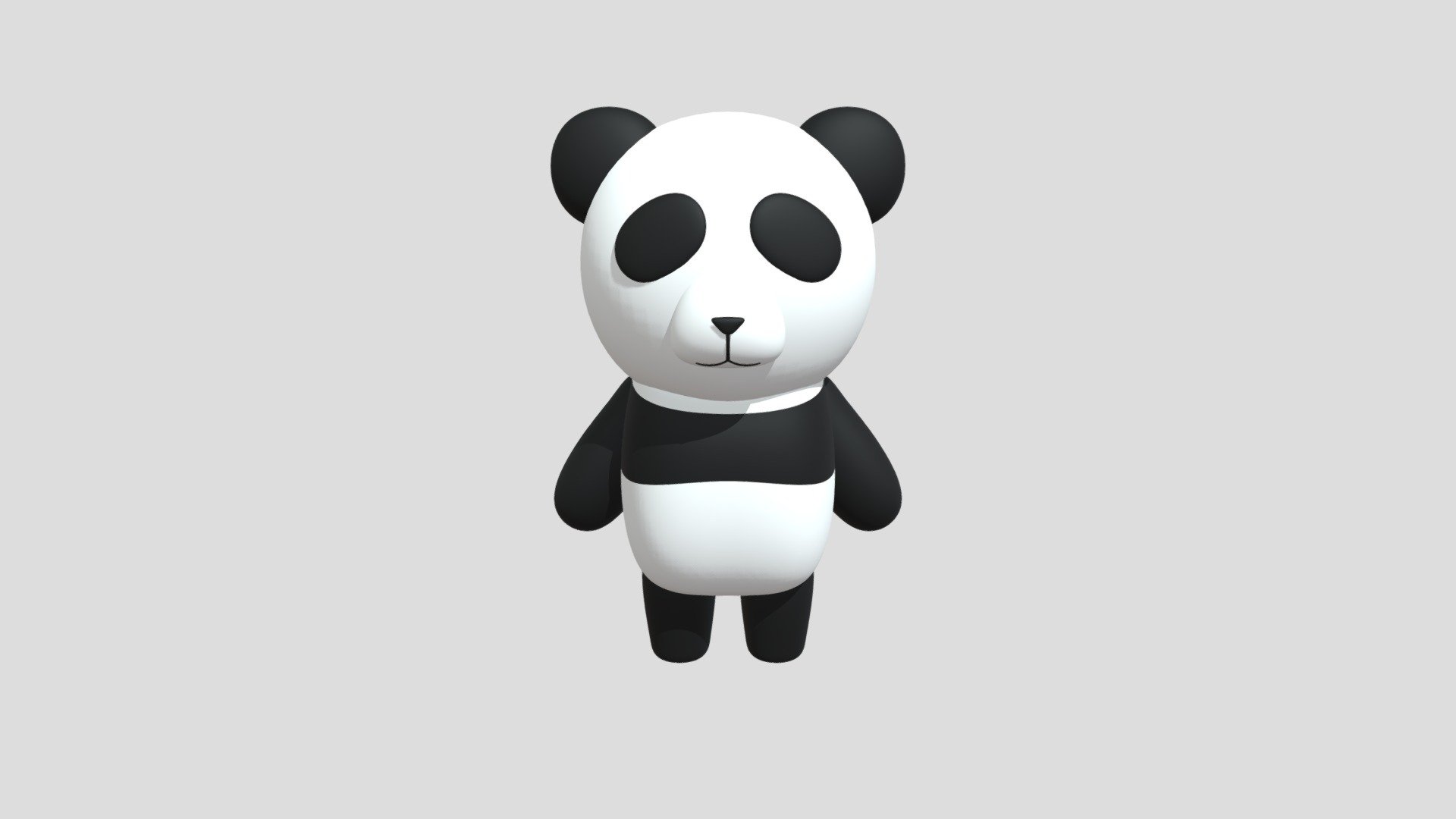 Panda - Download Free 3D model by kazma (@kazma04280508) [7365572 ...