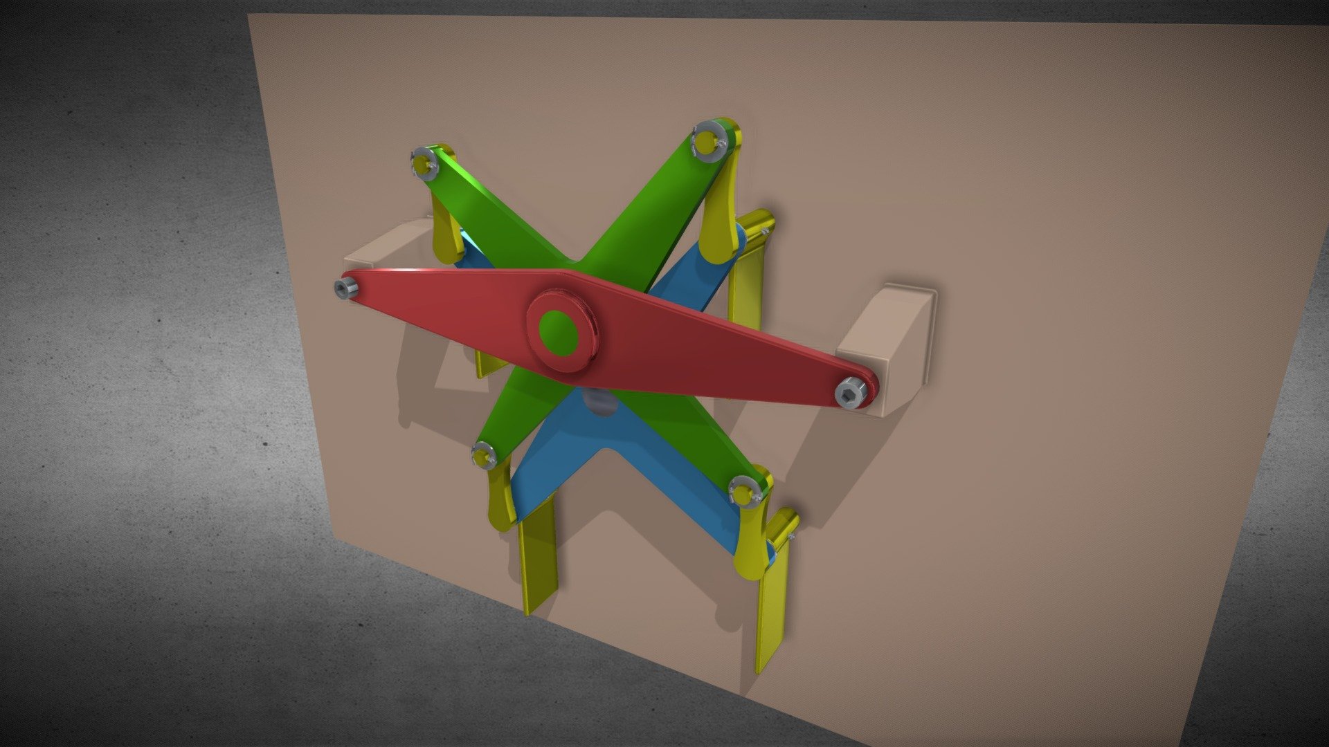 Vertical Paddle Propeller Wheel - Download Free 3D model by trinityscsp ...