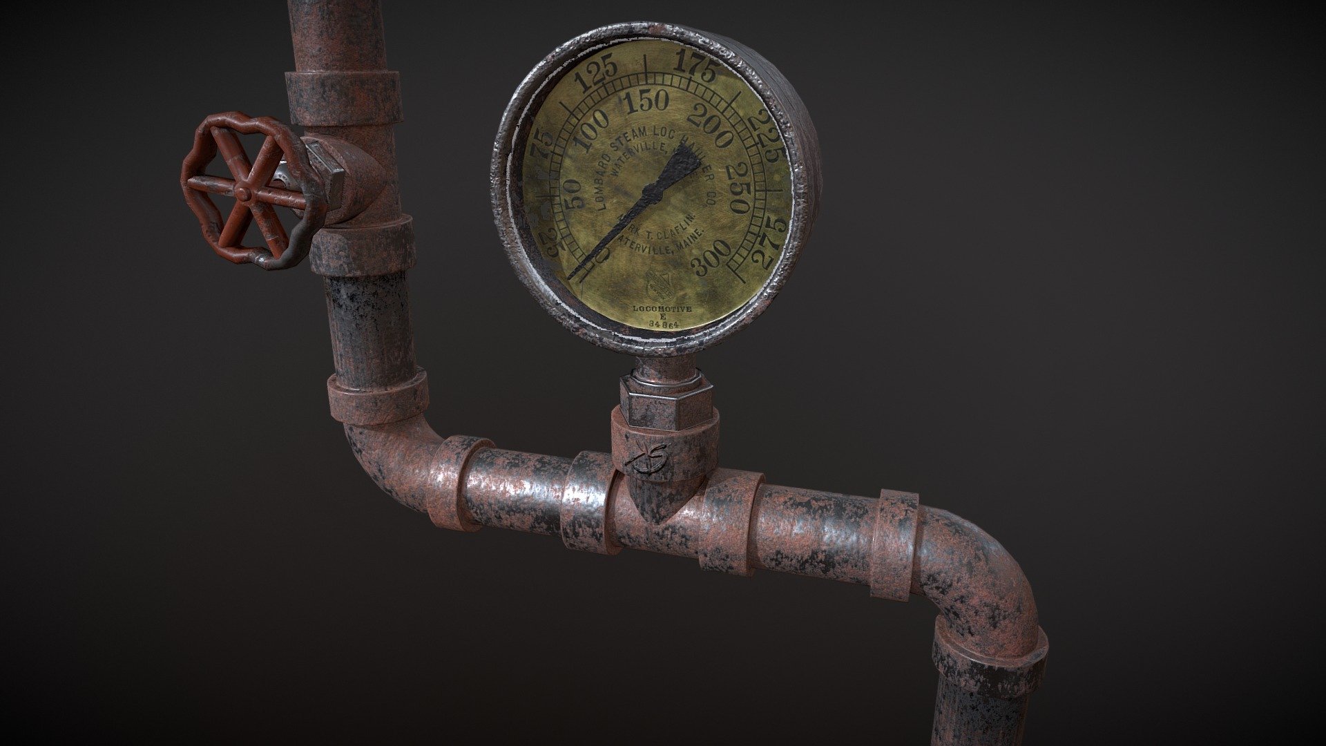 Manometer - 3D model by Kostiantyn_Surkov [7366a7c] - Sketchfab