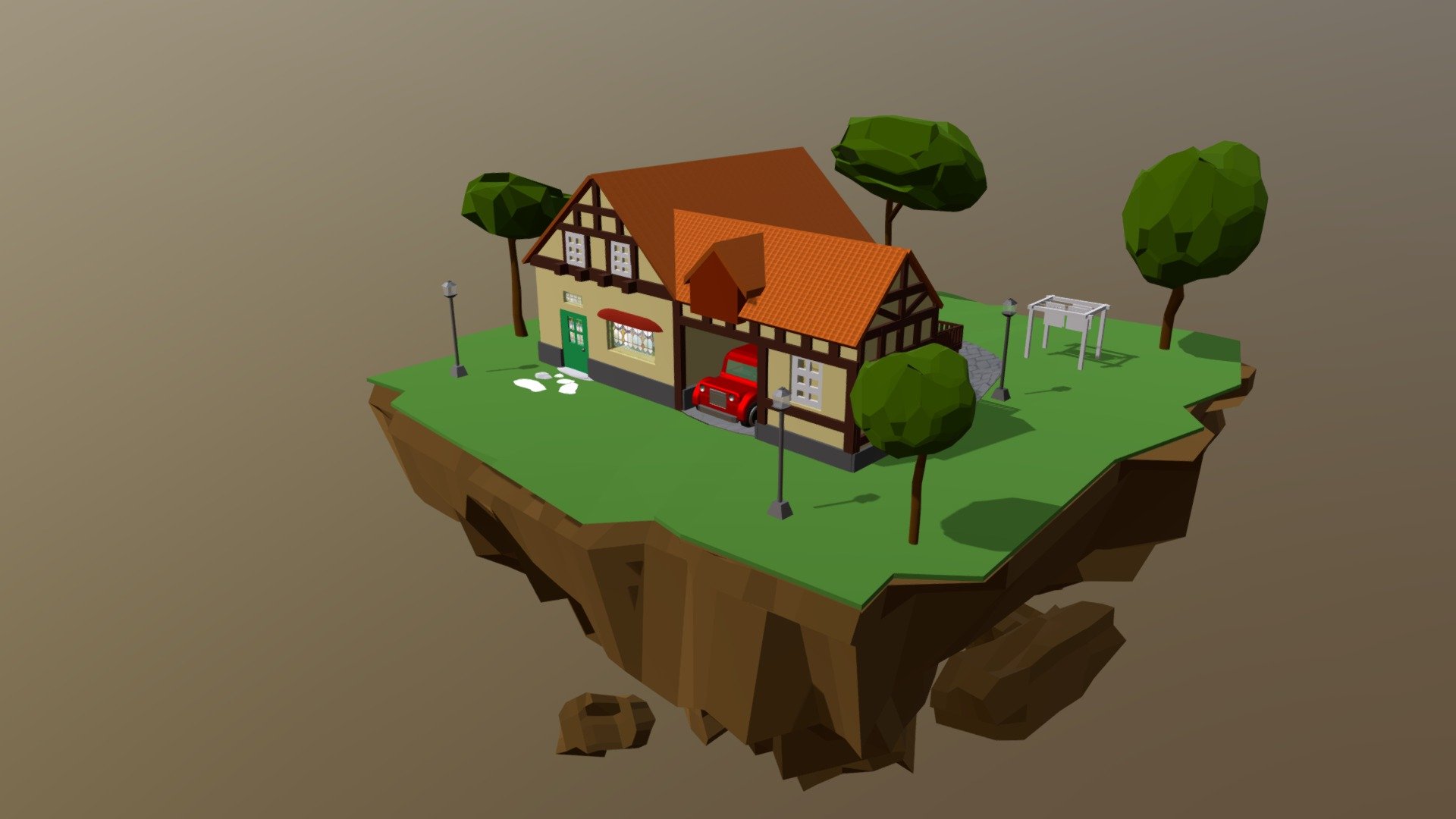 floating island - Download Free 3D model by Edi Moranchel (@Yoamix ...