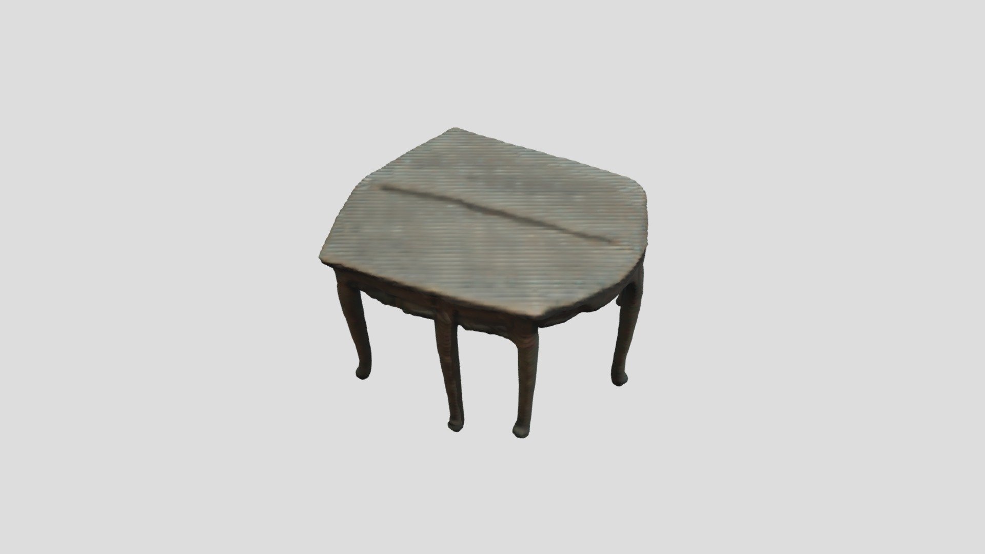 Antique wooden table - Download Free 3D model by spectrick [7366fd3 ...
