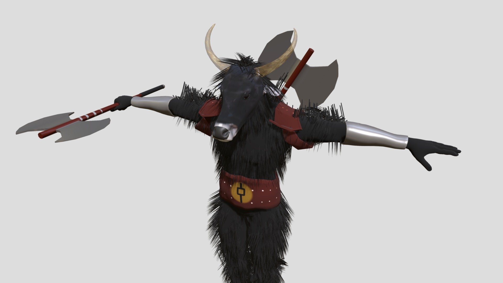 Minotaur - Download Free 3D model by Smelchak studio (@andrey.d ...