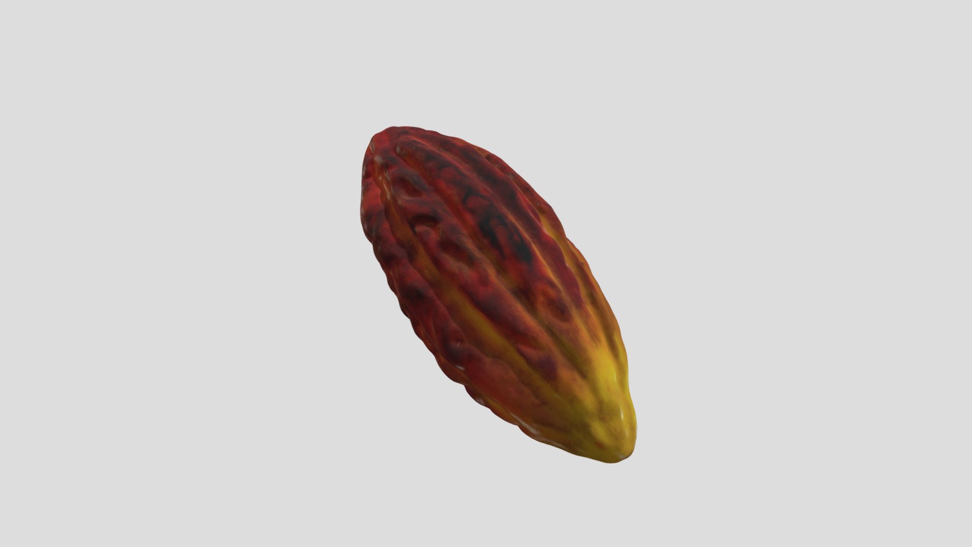 Cocoa pod - 3D model by Aberdeen City Libraries (@AberdeenCityLibraries ...