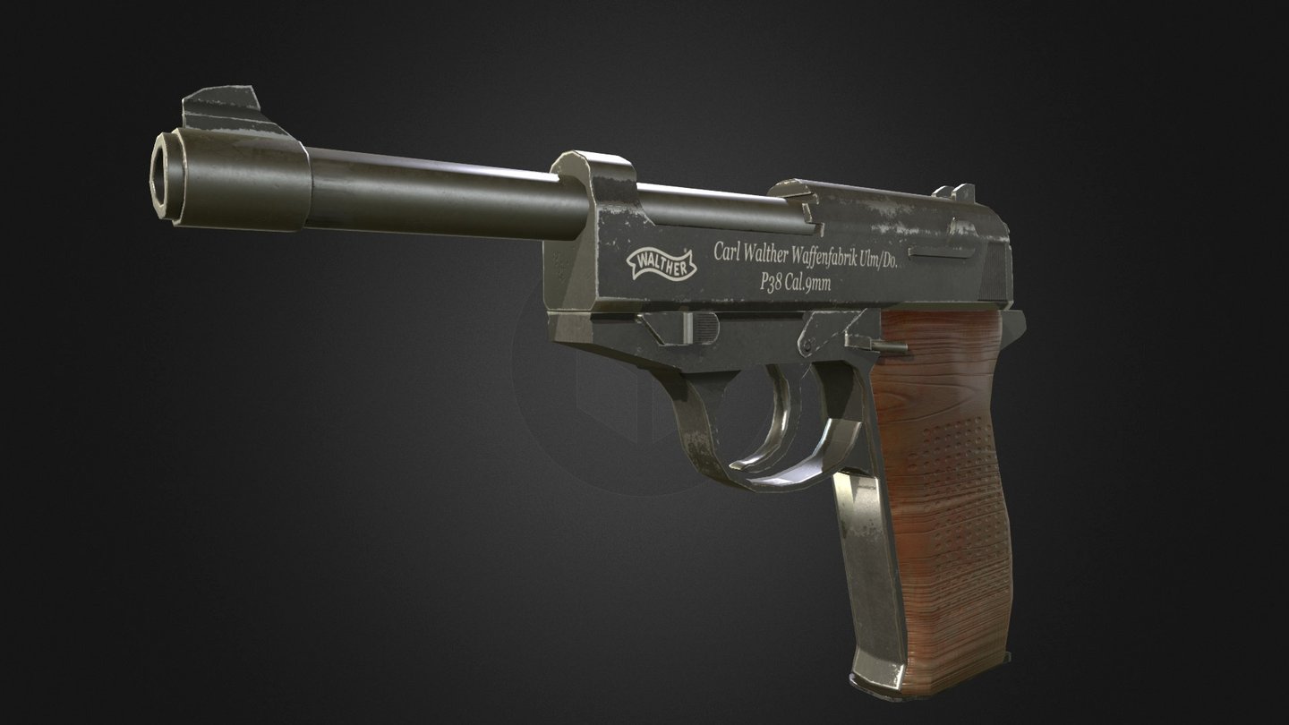 P38 - 3D model by TheoLarsonneur (@tryton) [736948c] - Sketchfab