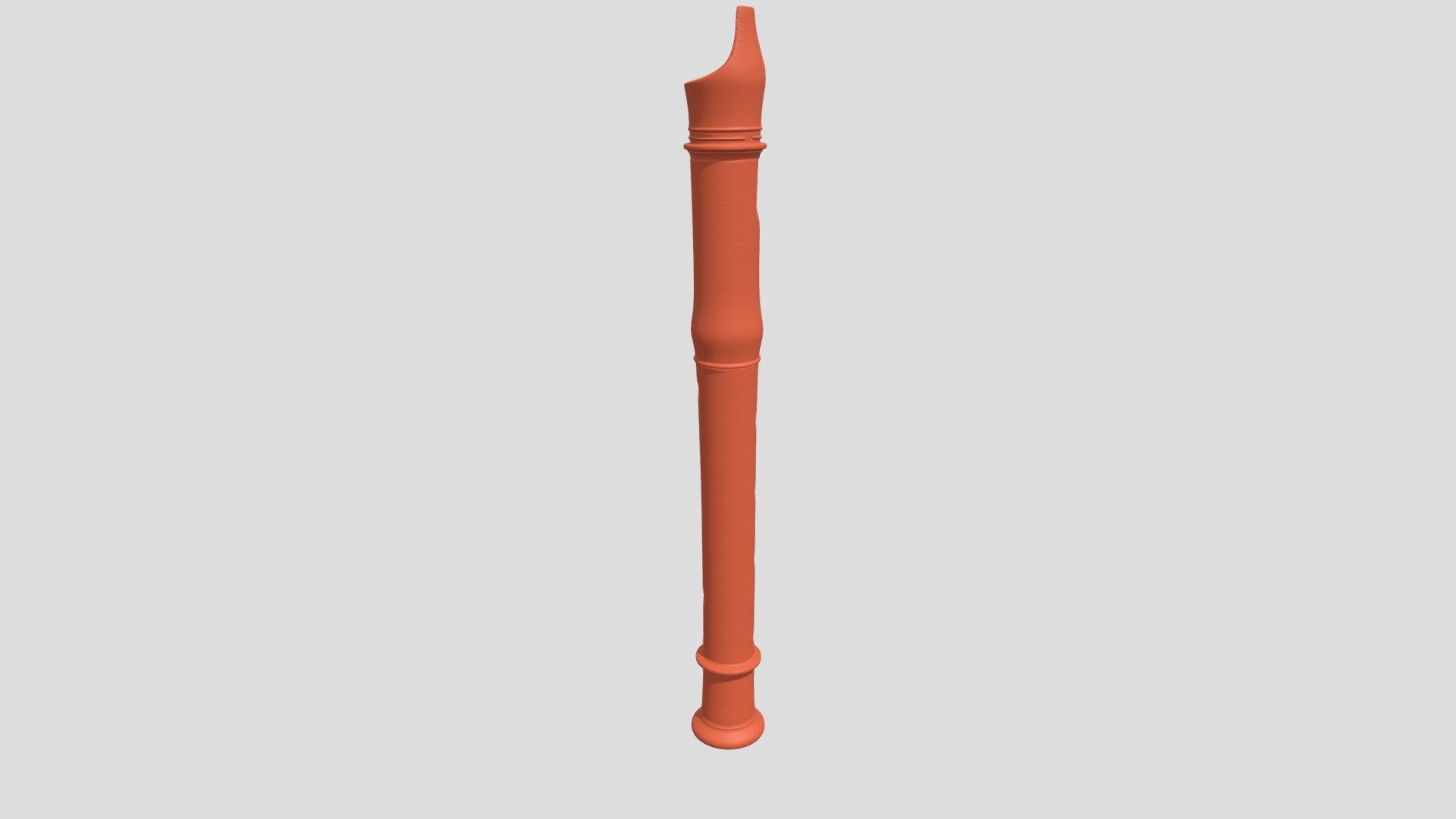 Flute flageolet of early XIXth century - Download Free 3D model by ...