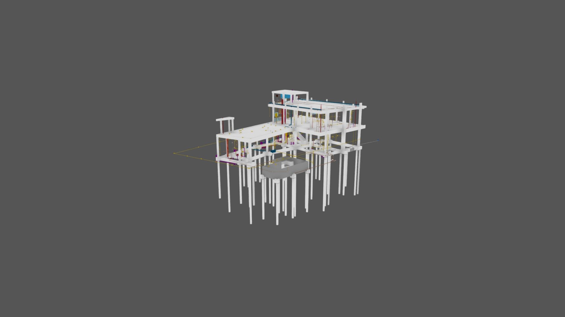 PROJETO ARQUITETÔNICO - COMPLEMENTARES - 3D model by A9 Arquitetura ...