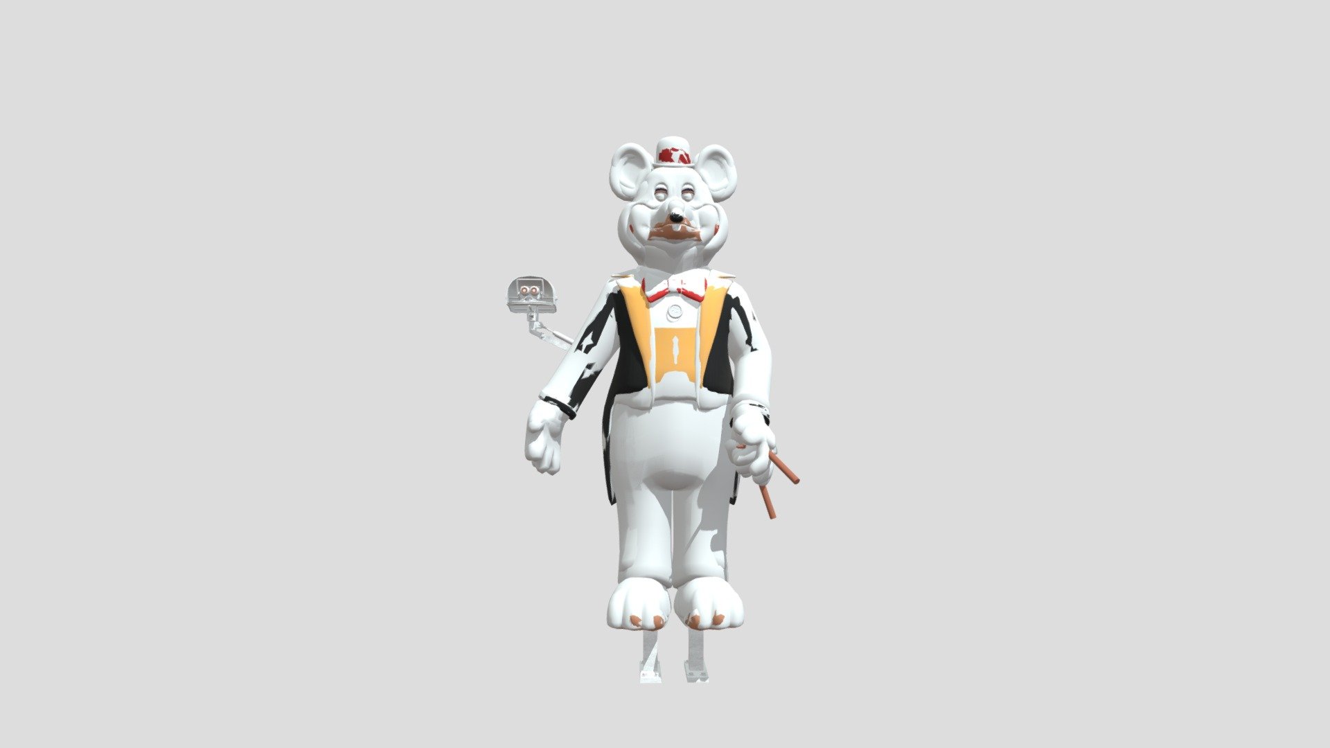 Chuck E Cheese Animatronic 3 Stage - Download Free 3D model by ...