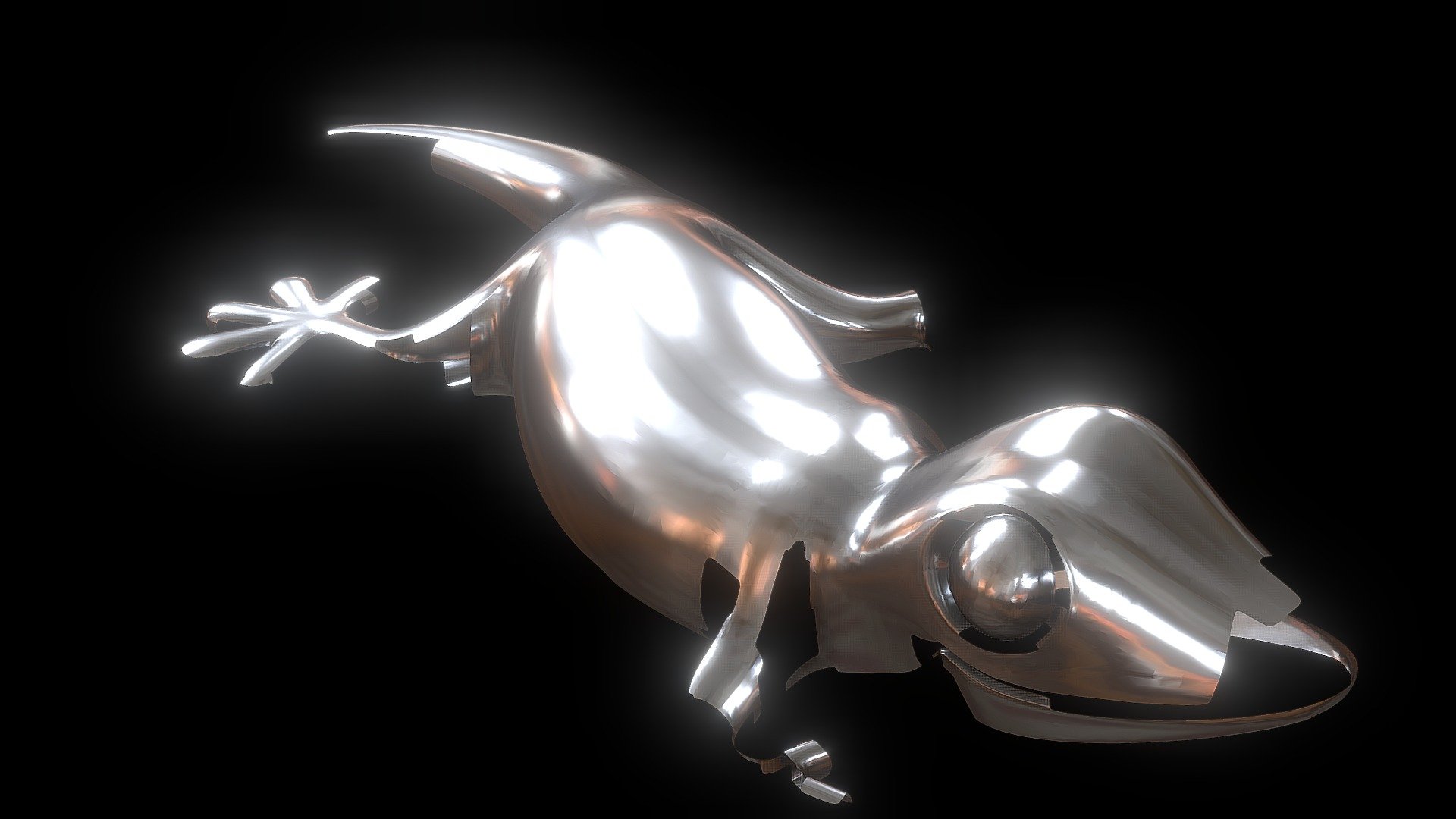 Gekko (Draft) - 3D model by 3DM Design (@3dmdesign) [736bb3e] - Sketchfab