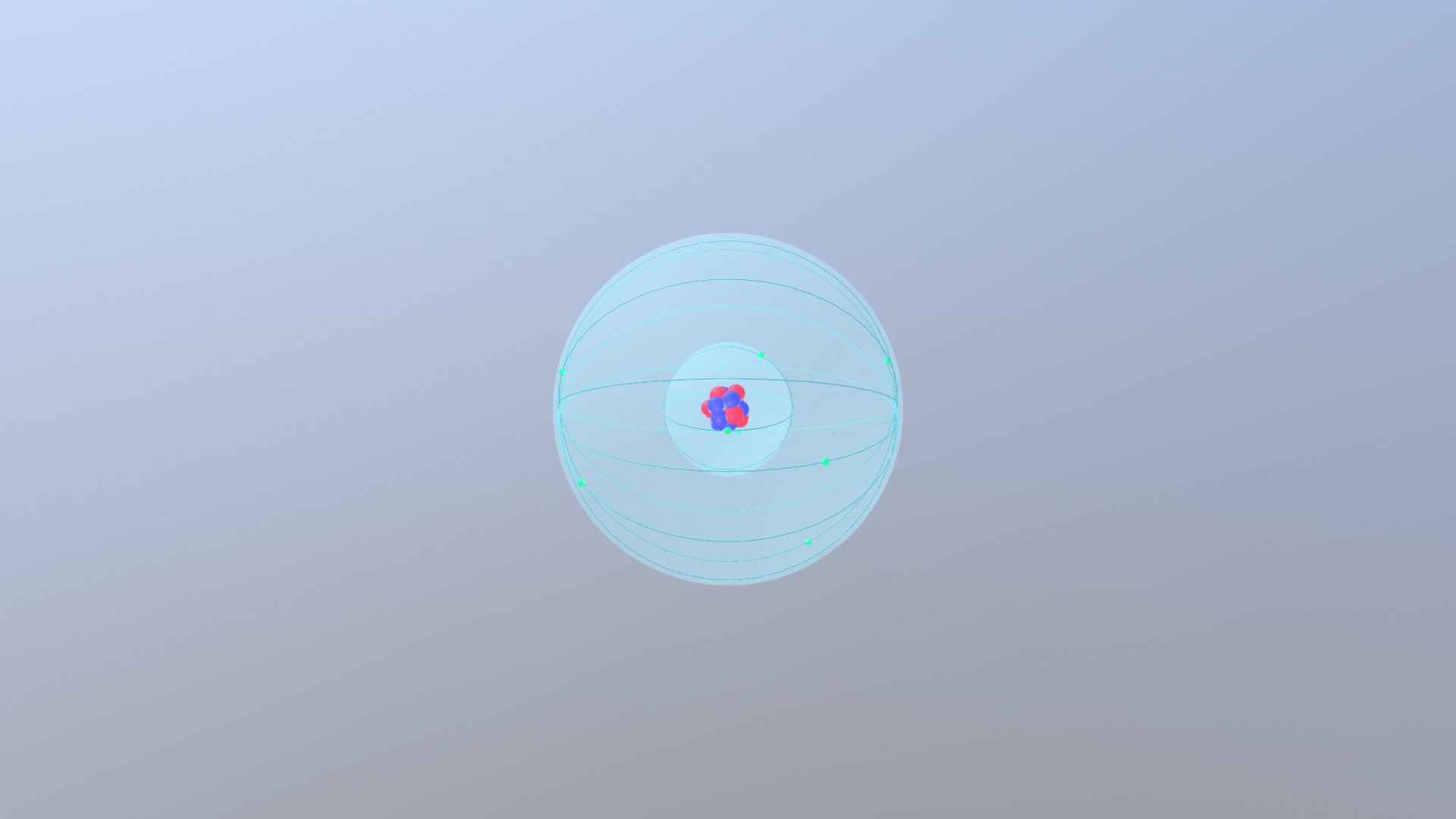 Atom's Niel Bohr - 3D model by wi-sansawas [736c9da] - Sketchfab