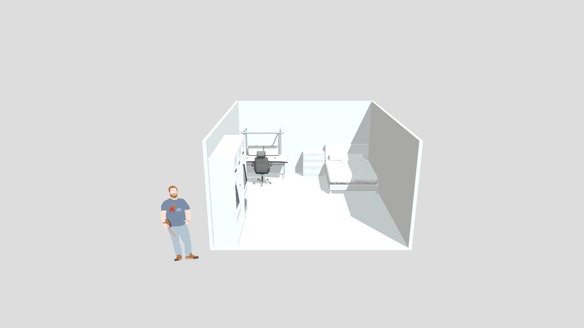 Room - Download Free 3D model by jordan.lee1 [736cb40] - Sketchfab