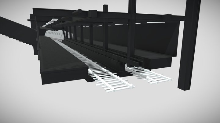 Underground-railway 3D models - Sketchfab
