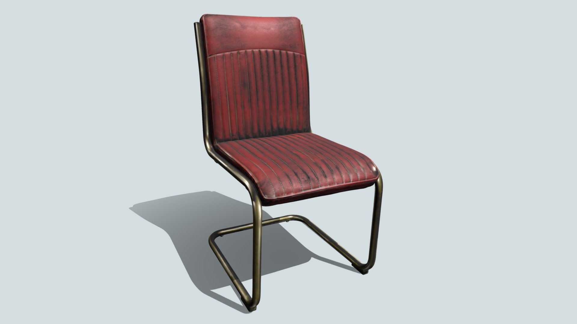 Leather Chair - 3D model by White Crow Studios (@whitecrowstudios ...