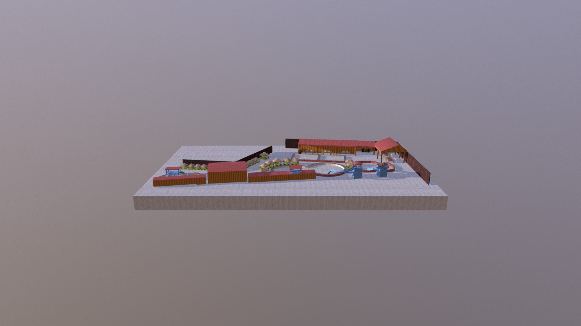 resort - 3D model by DivineView [736ff68] - Sketchfab