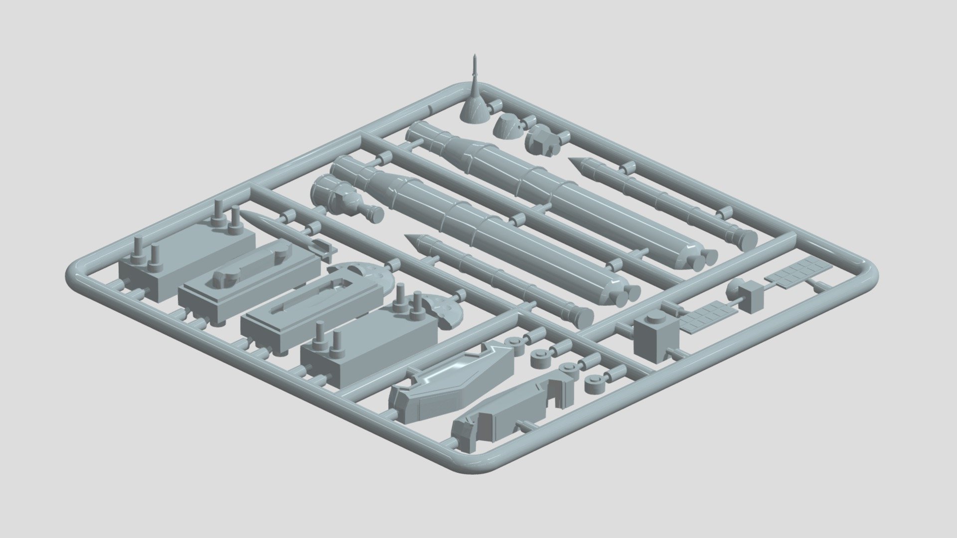 Aerospace Engineer S.P.R.U.E. Plastic Sprue Set - Download Free 3D ...