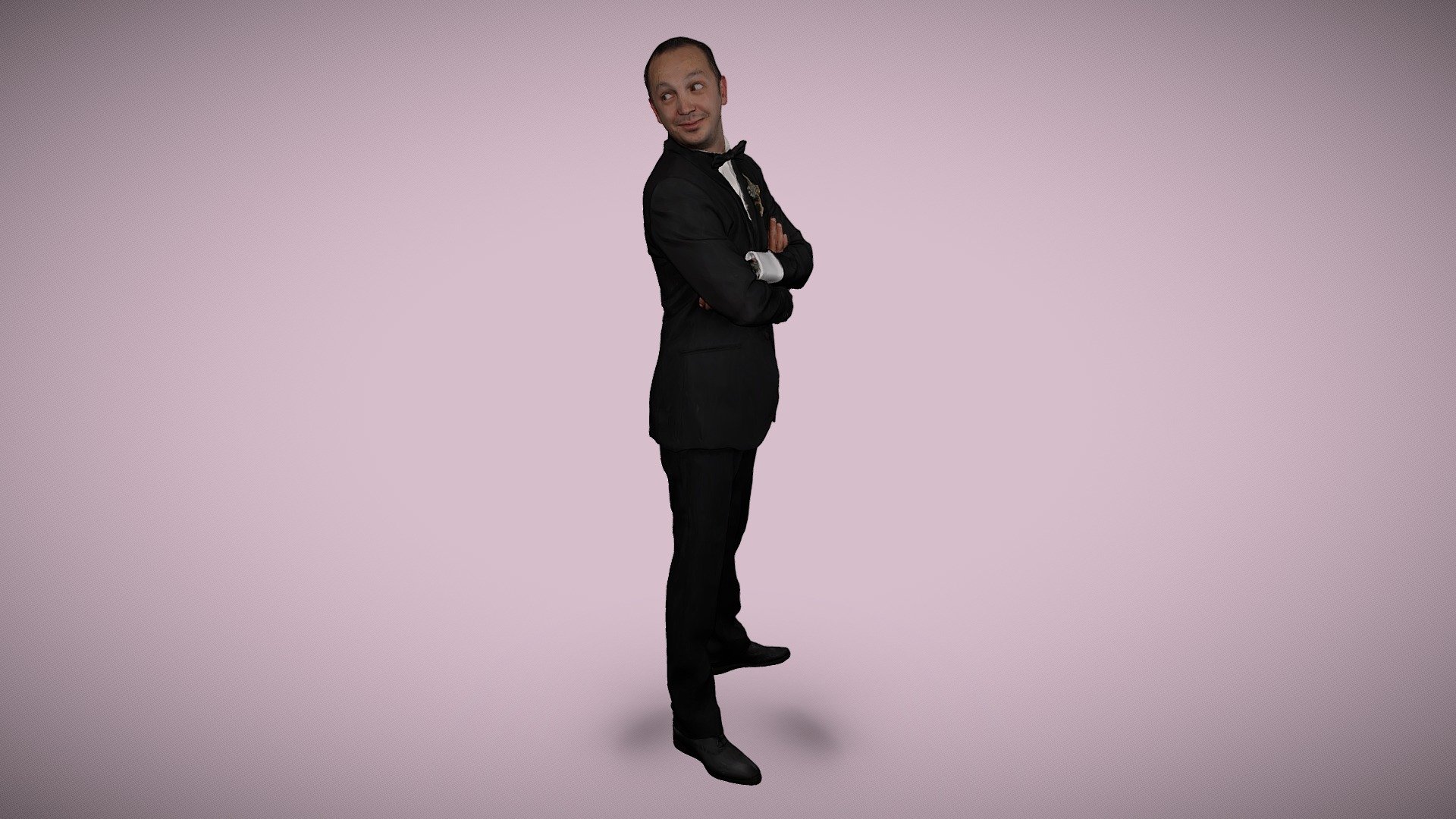 Groom Looking Back - 3D model by 3davatar (@3davatar.ca) [7371a77 ...