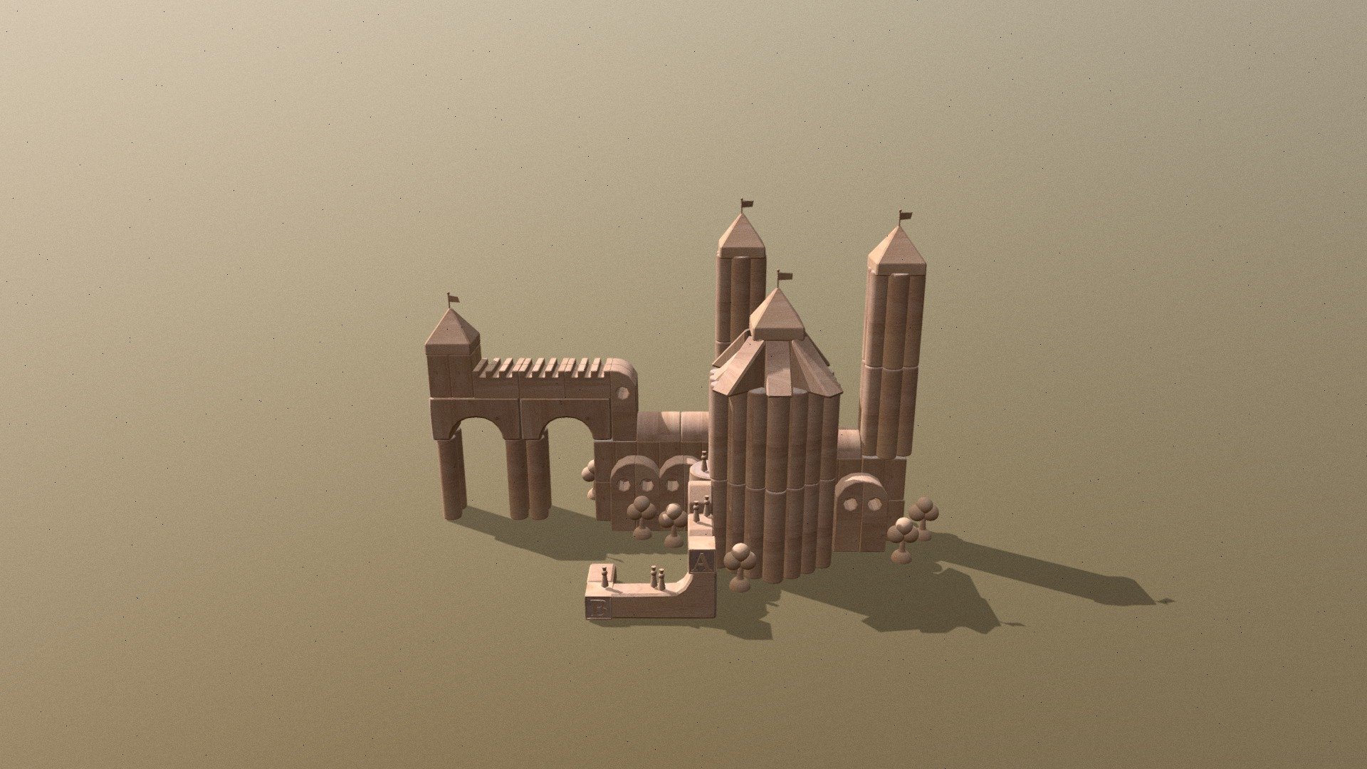 CGT116_A7_CastleScene_Allison-Nolan - Download Free 3D model by ...