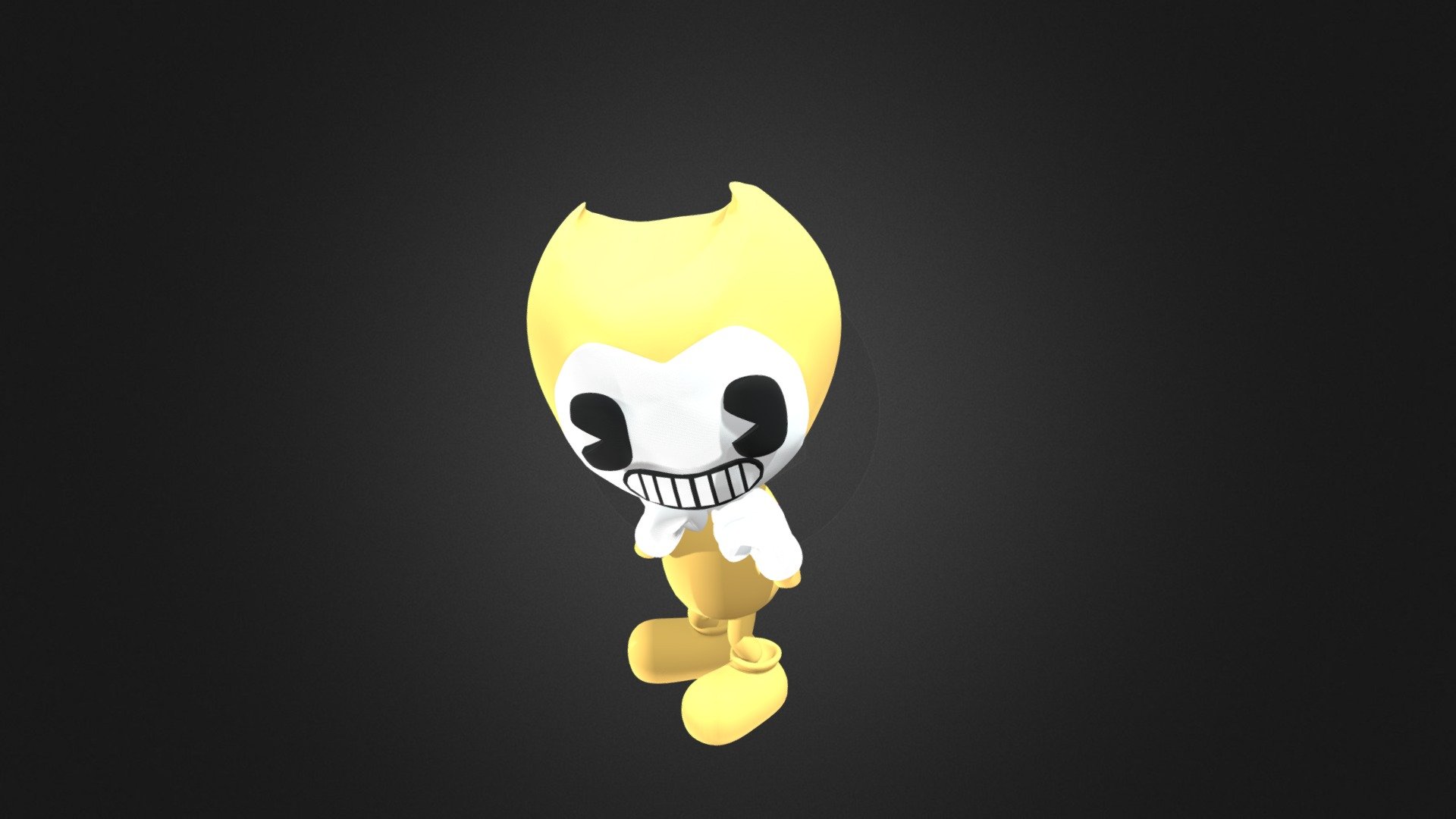 Golden Bendy Punching (Adorable) - 3D model by sidarthmenon [7372843 ...