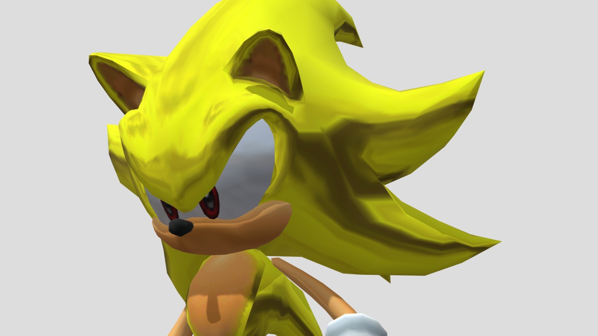 Super Sonic - Sonic Adventure 2: Battle - Download Free 3D model by ...