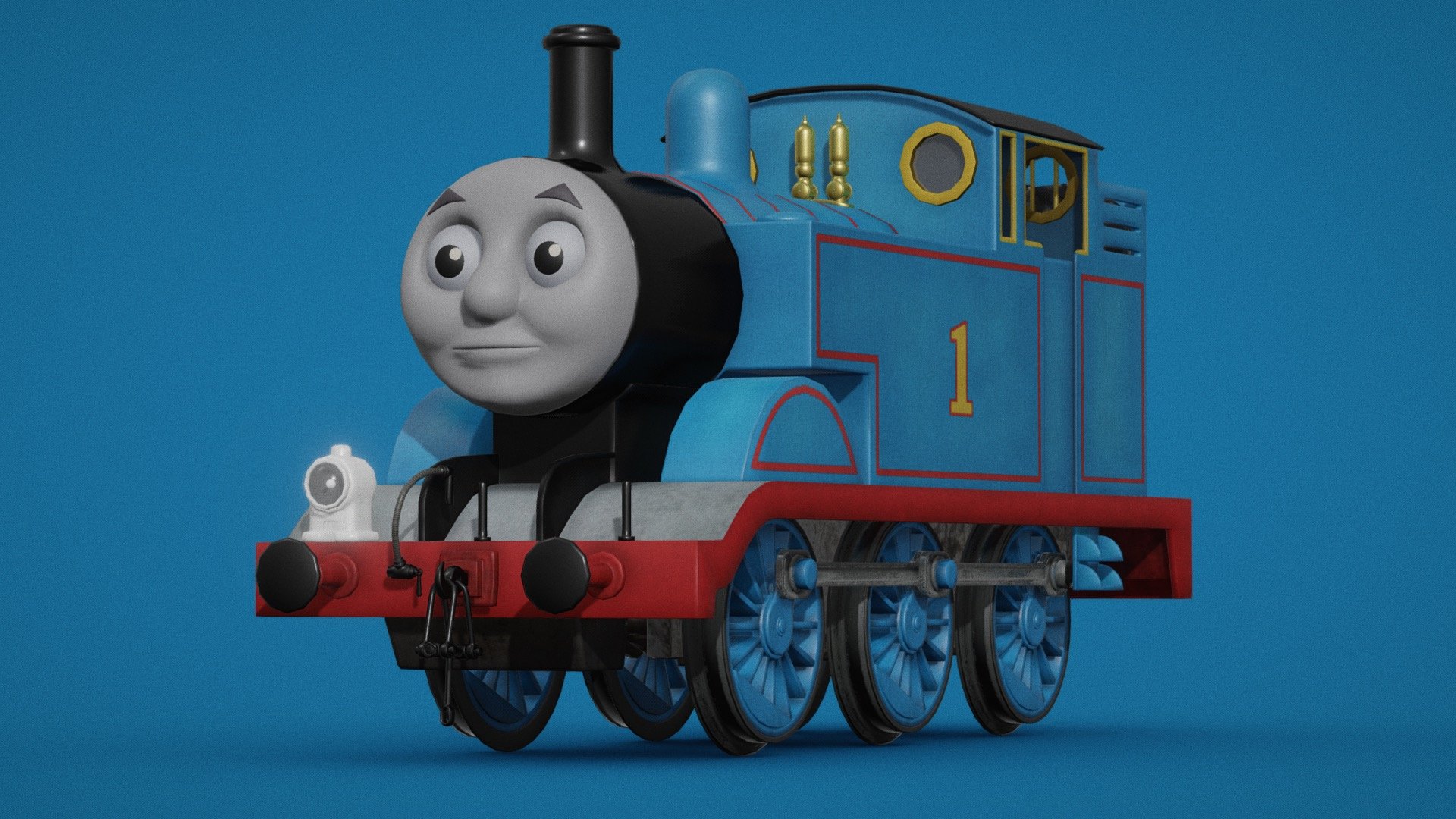 The Real CGI Thomas The Tank Engine - Download Free 3D model by ChoochooLi Models (@ChoochooLi ...