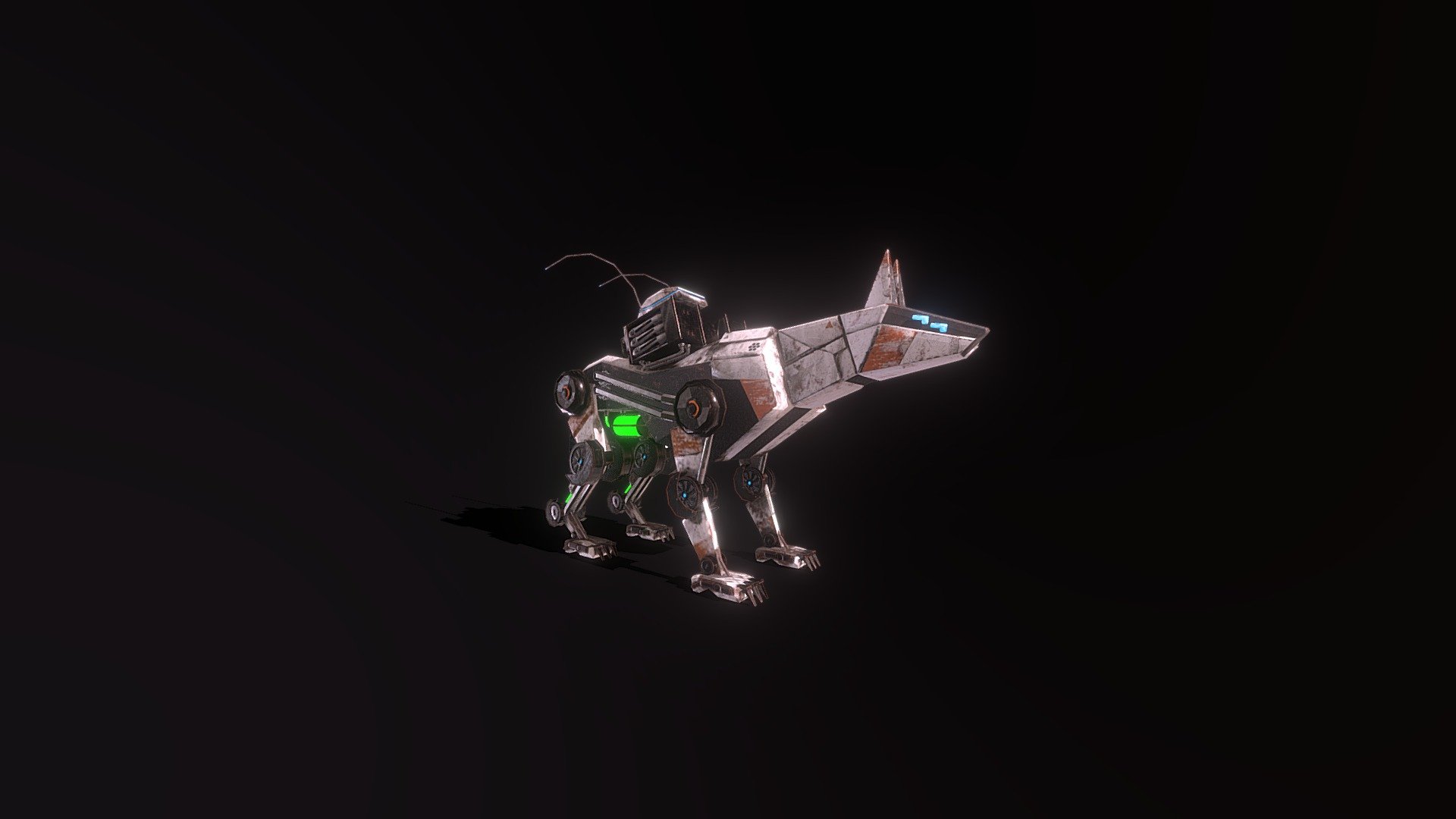Dog Meat from Fallout meets Horizon_KaseyLacerda - 3D model by ...