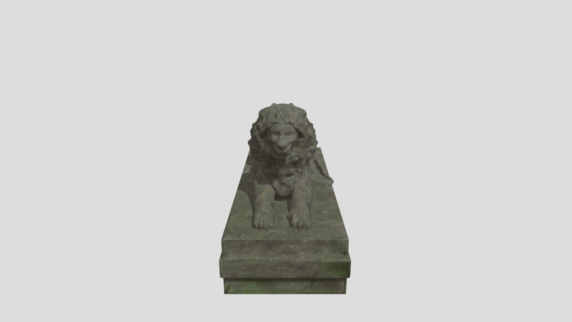 Lion Statue - Download Free 3D model by Fredrik.S [7378f95] - Sketchfab