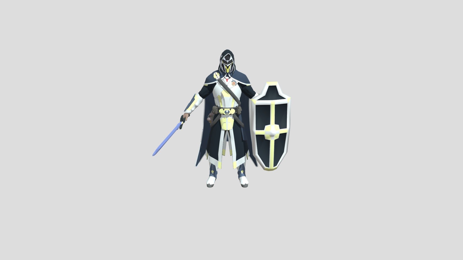 Templar Knight - Download Free 3D model by dj256 [73792ed] - Sketchfab