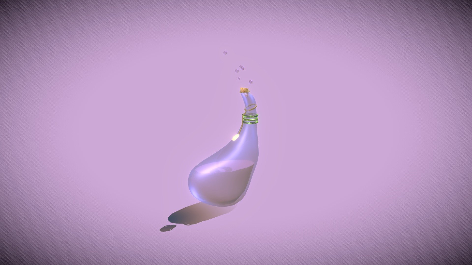 Potion Bottle Animation. - 3D model by JamesG4798 [73795ee] - Sketchfab