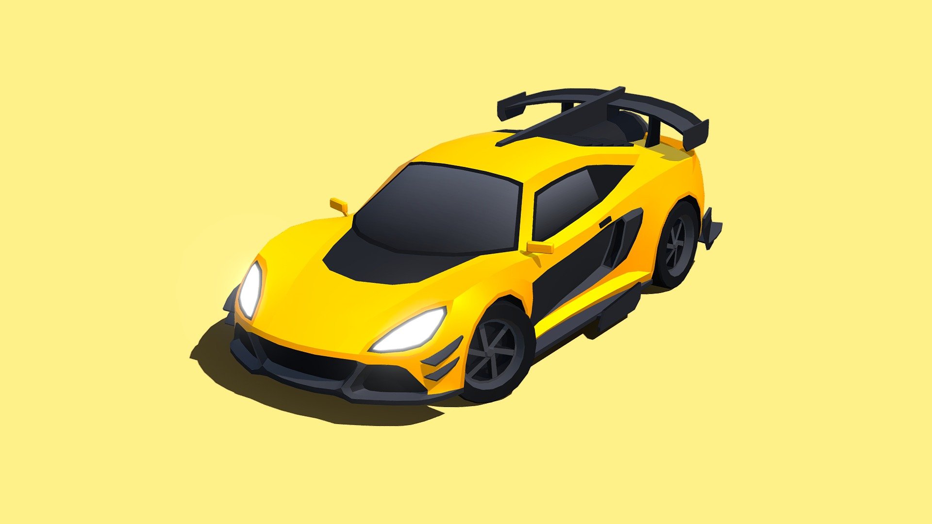 ARCADE: Ophion Rocket Car - 3D model by Mena (@MenaStudios) [7379bba ...