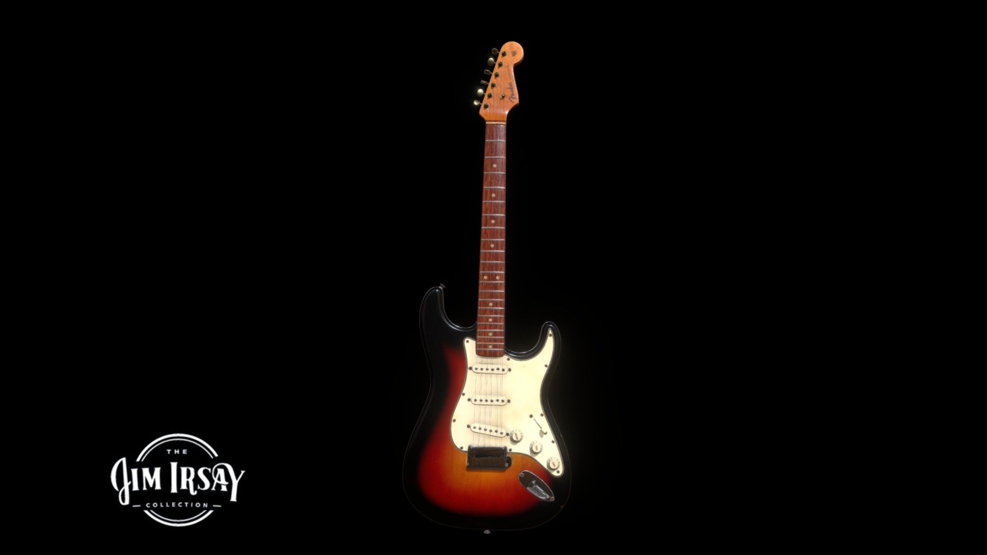Bob Dylan 1965 Fender Stratocaster - 3D model by The Jim Irsay ...