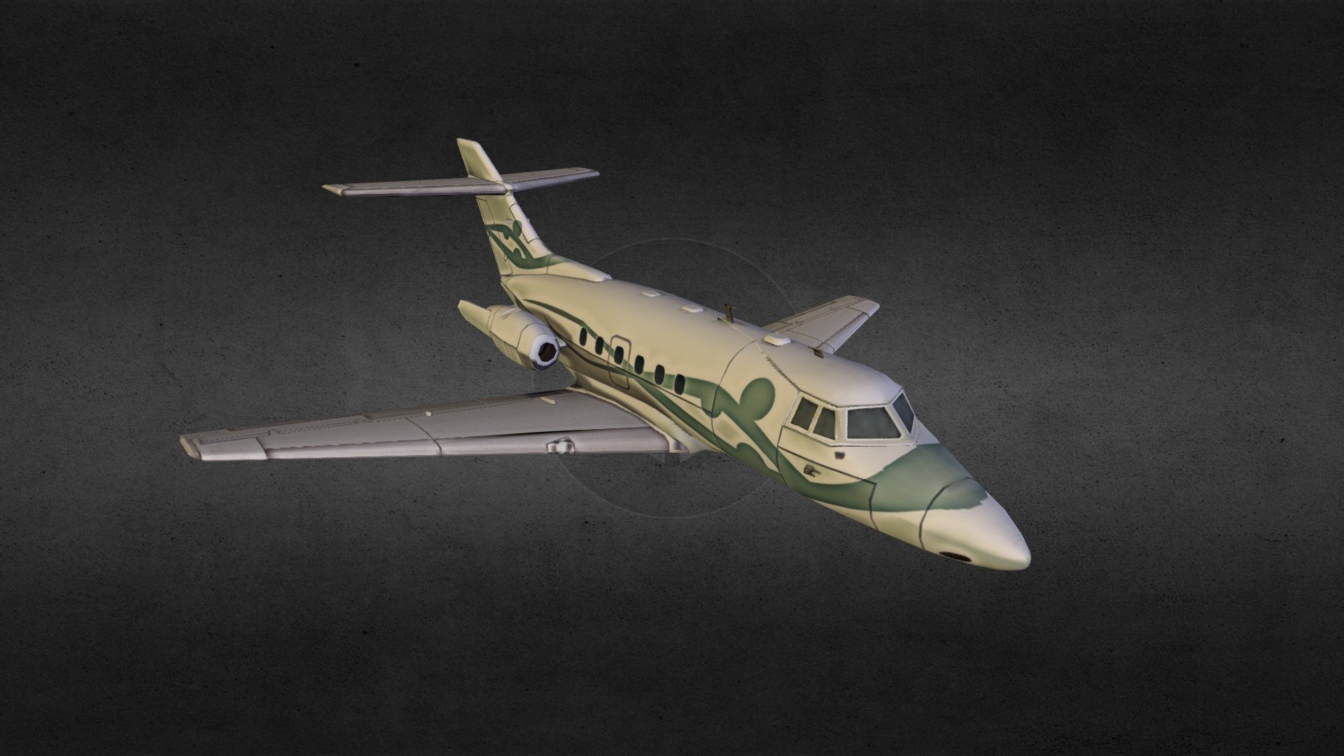 Raytheon Hawker - 3D model by DPMA (@DanTronMcTronDan) [737af6f ...