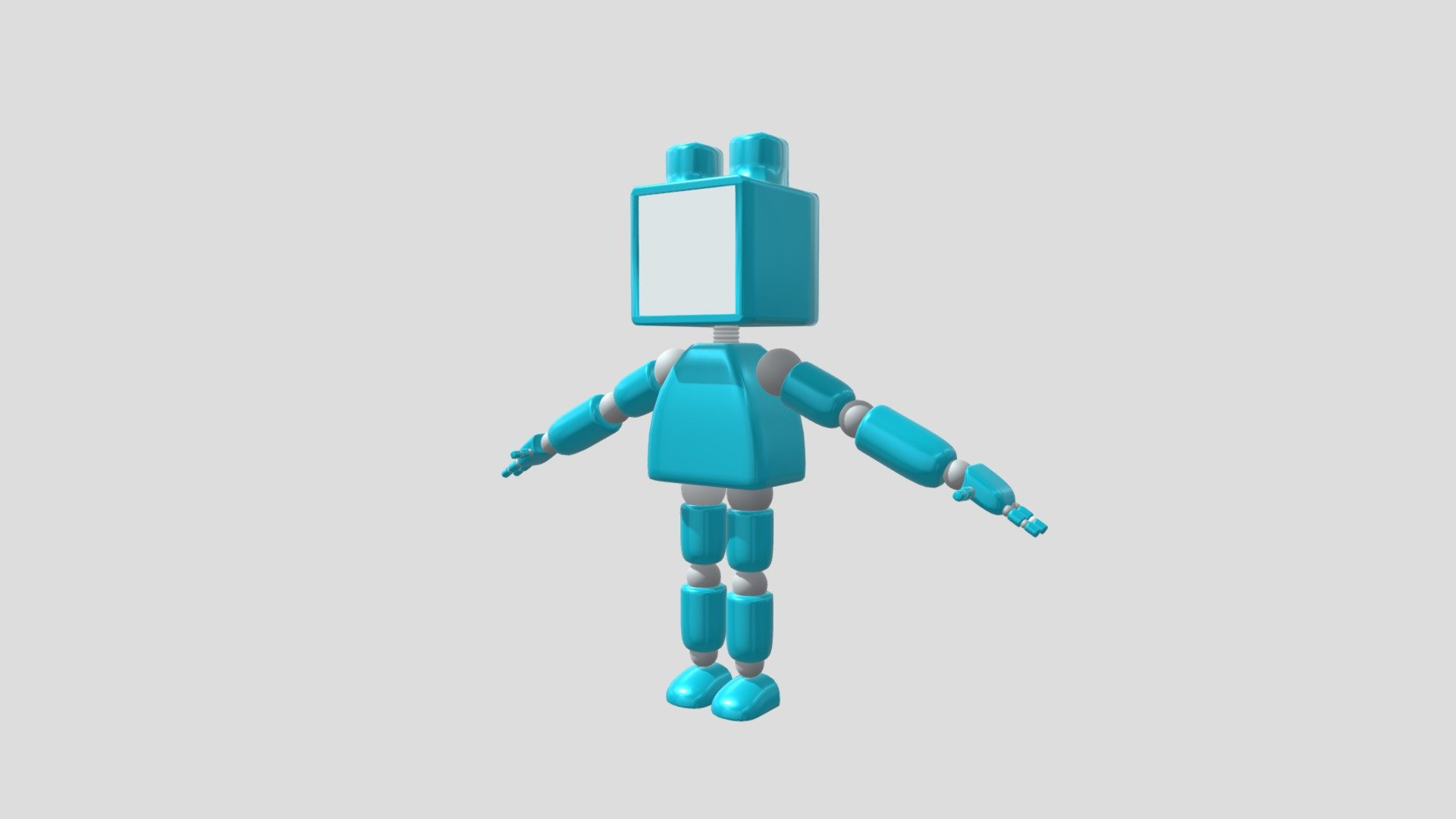 Robot - Download Free 3D model by muhitdinovfajzullo13 [737b137 ...