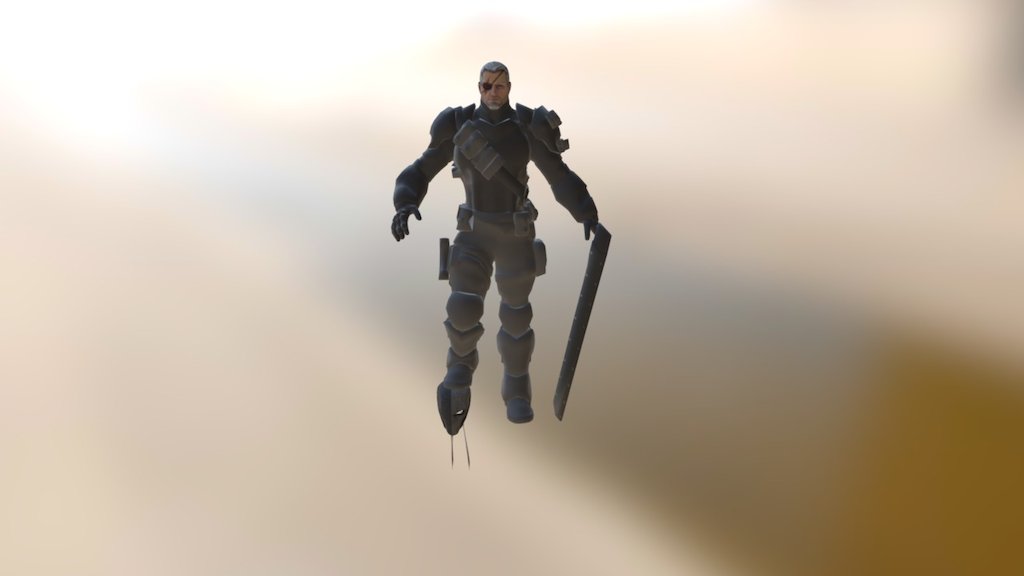 Deathstroke Pose - 3D model by Davo Pérez (@davoph08) [737d8a8] - Sketchfab