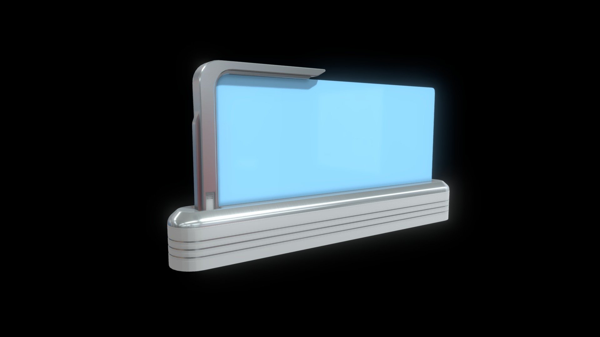 Nexus Street Sign - Download Free 3D model by m3org [737d972] - Sketchfab