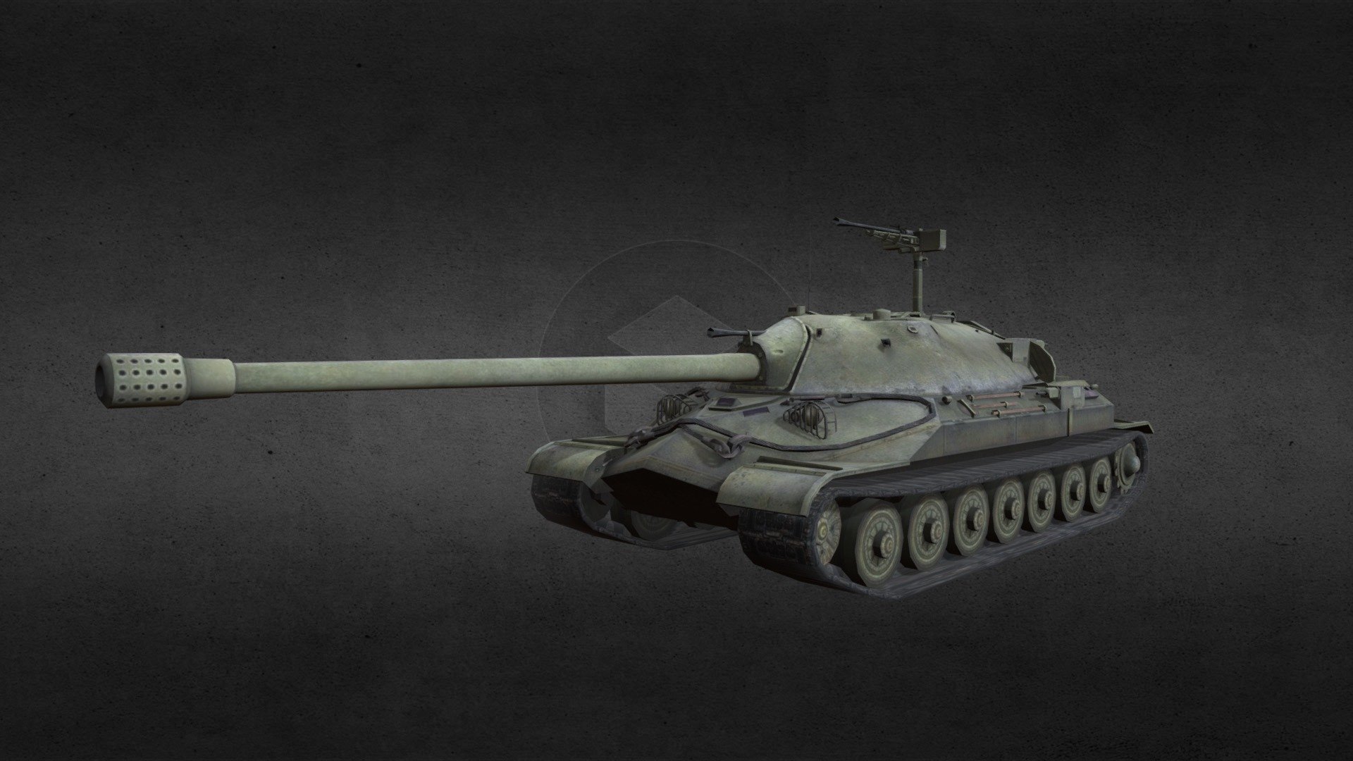 Machine Gun Tank - Download Free 3D model by MoAbuAkb [737ddb4] - Sketchfab