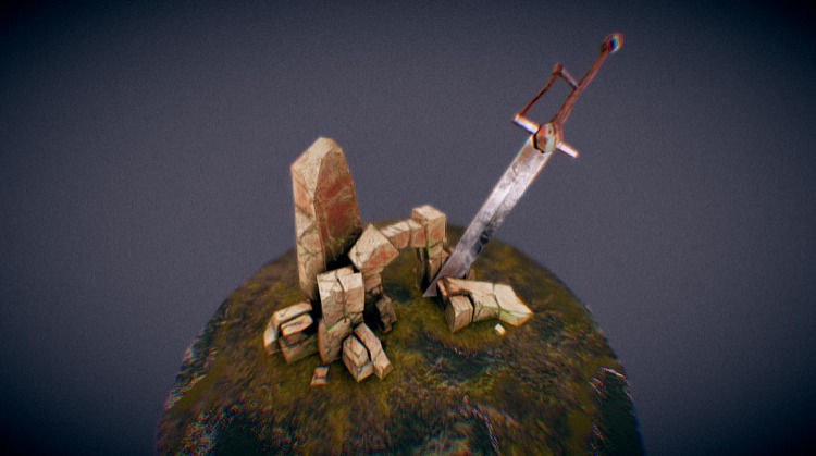 Fallen Sword - 3D model by spudonkey [737e2fb] - Sketchfab