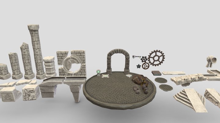 Environment 3D models - Sketchfab